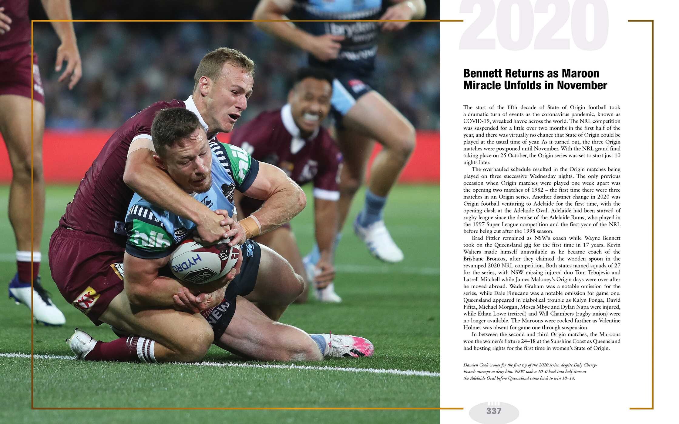 State of Origin 45 Years | Book by Liam Hauser | Official Publisher ...