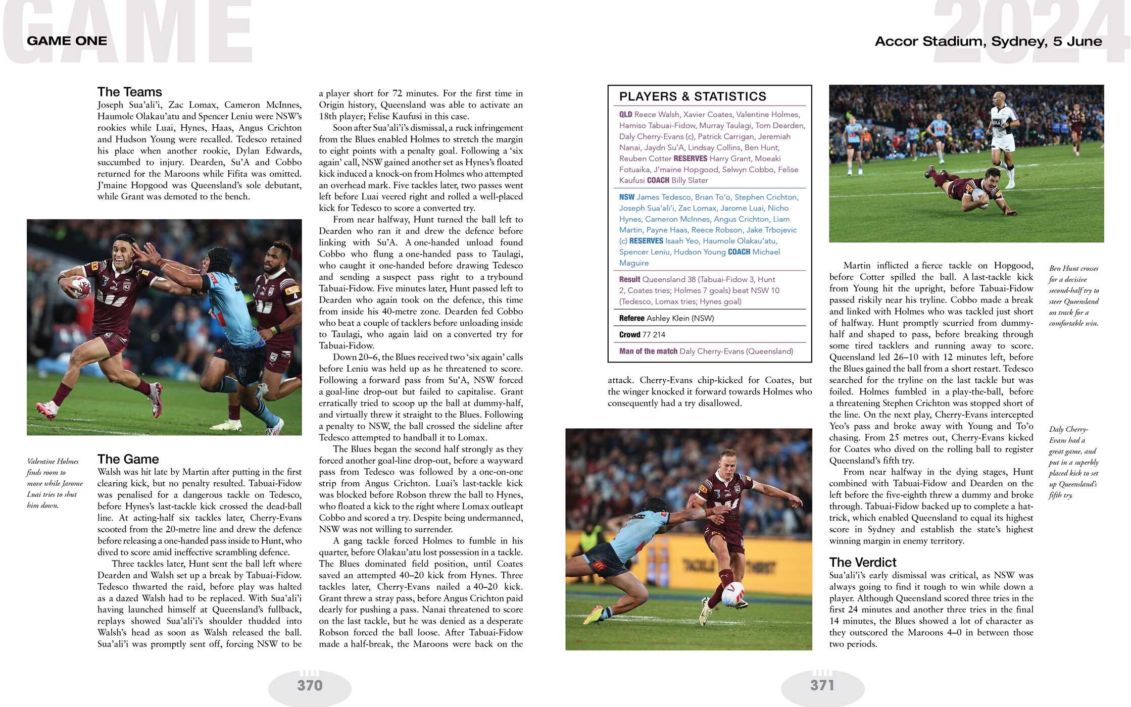 State of Origin 45 Years | Book by Liam Hauser | Official Publisher ...