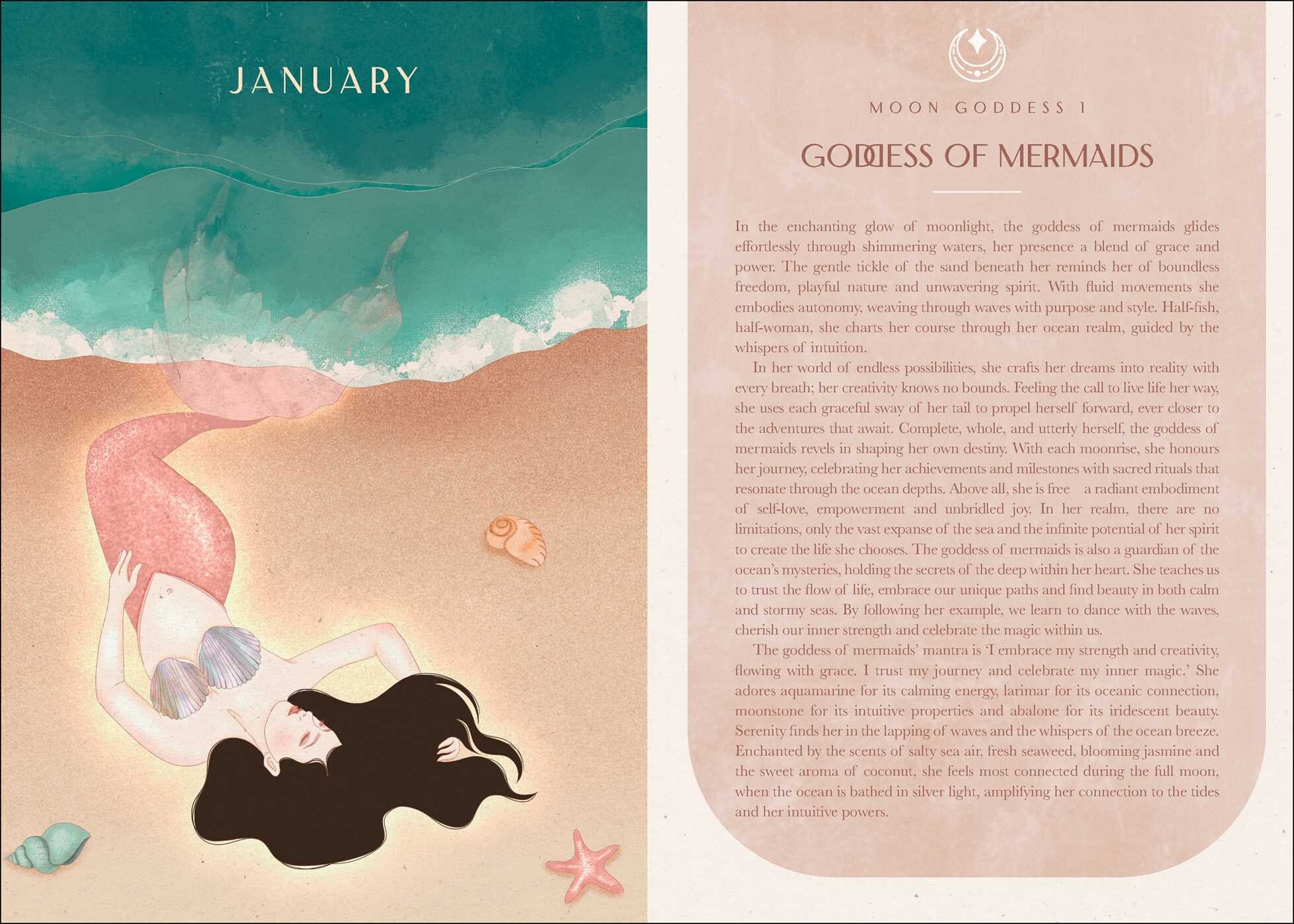 2026 Moon Goddess Planner Calendar: Northern Hemisphere - Book Summary ...