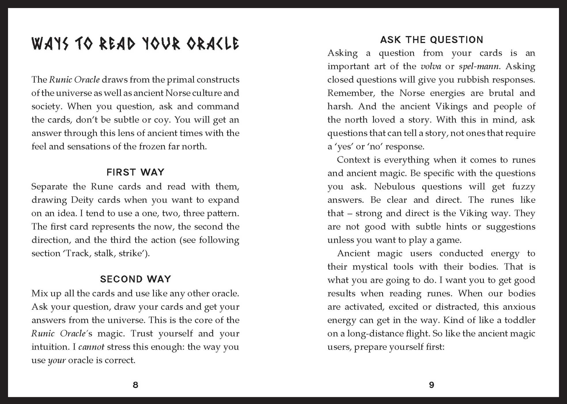 Runic Oracle - Book Summary & Video | Official Publisher Page | Simon & Schuster