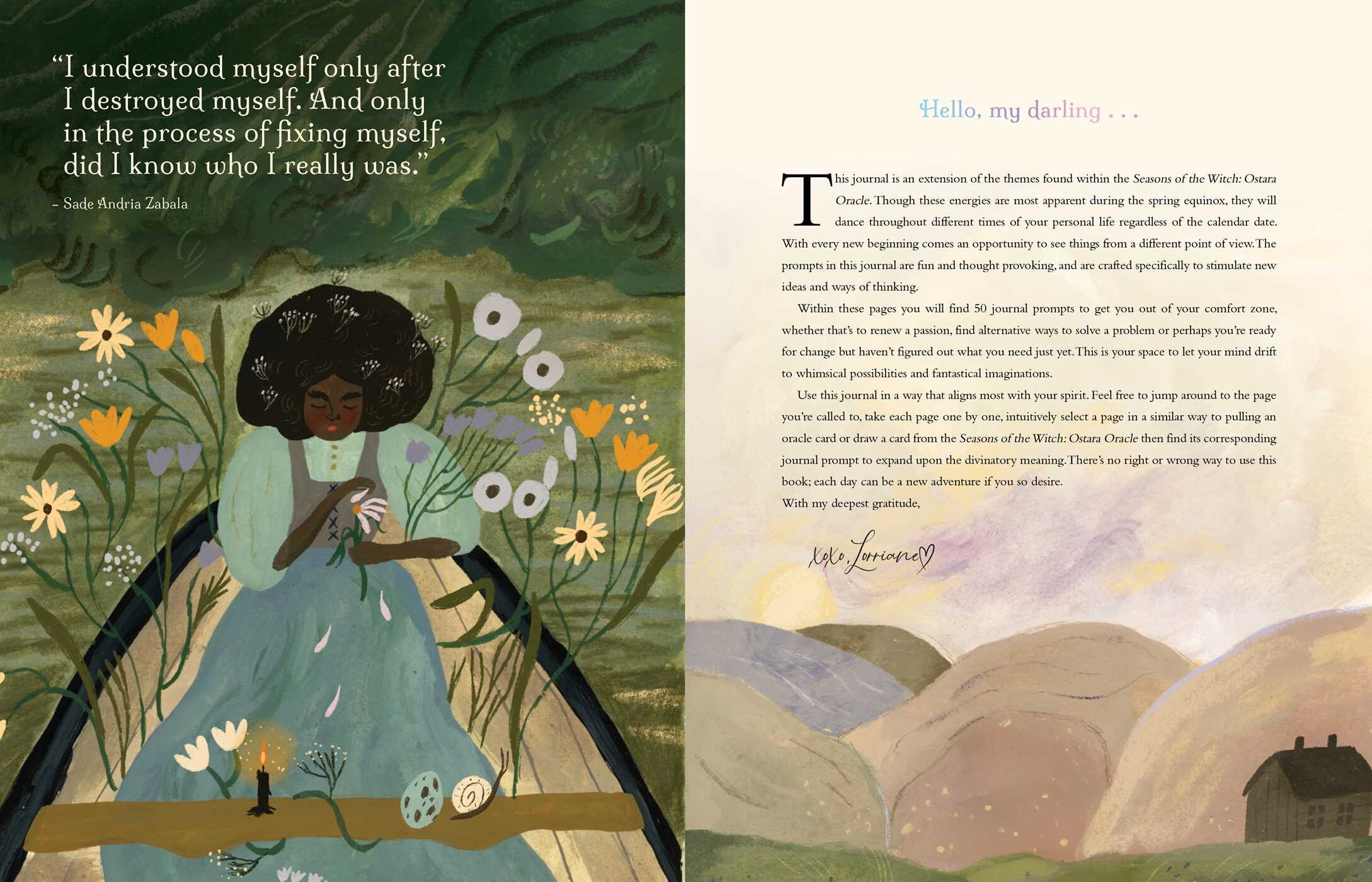 Seasons of the Witch: Ostara Journal | Book by Lorriane Anderson ...