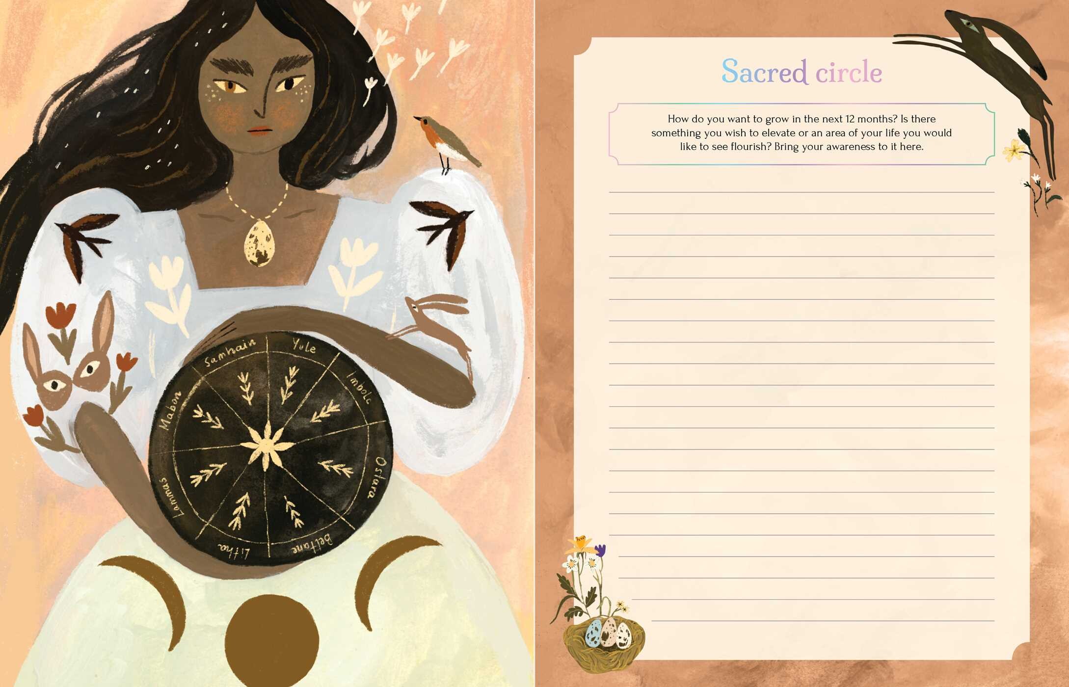 Seasons of the Witch: Ostara Journal | Book by Lorriane Anderson ...