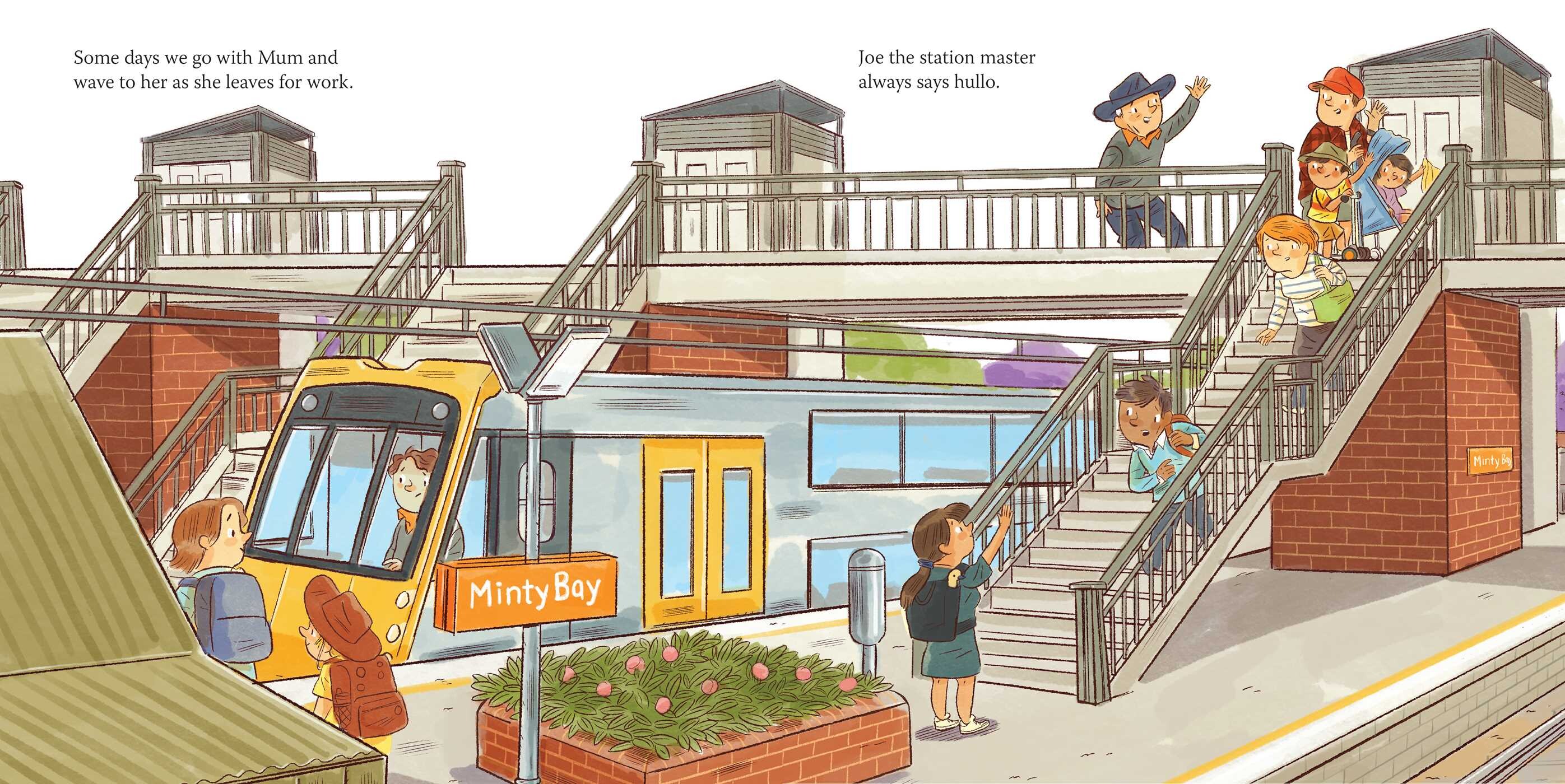 The Train at the End of My Street | Book by Tom Jellett | Official ...