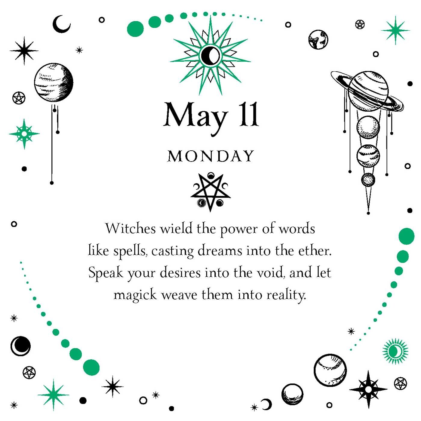 2026 Witch's Calendar: Daily Magick Day-to-Day Calendar - Book Summary ...