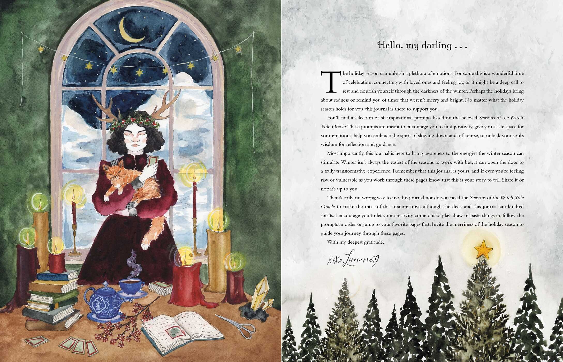 Seasons of the Witch: Yule Journal | Book by Lorriane Anderson, Giada ...
