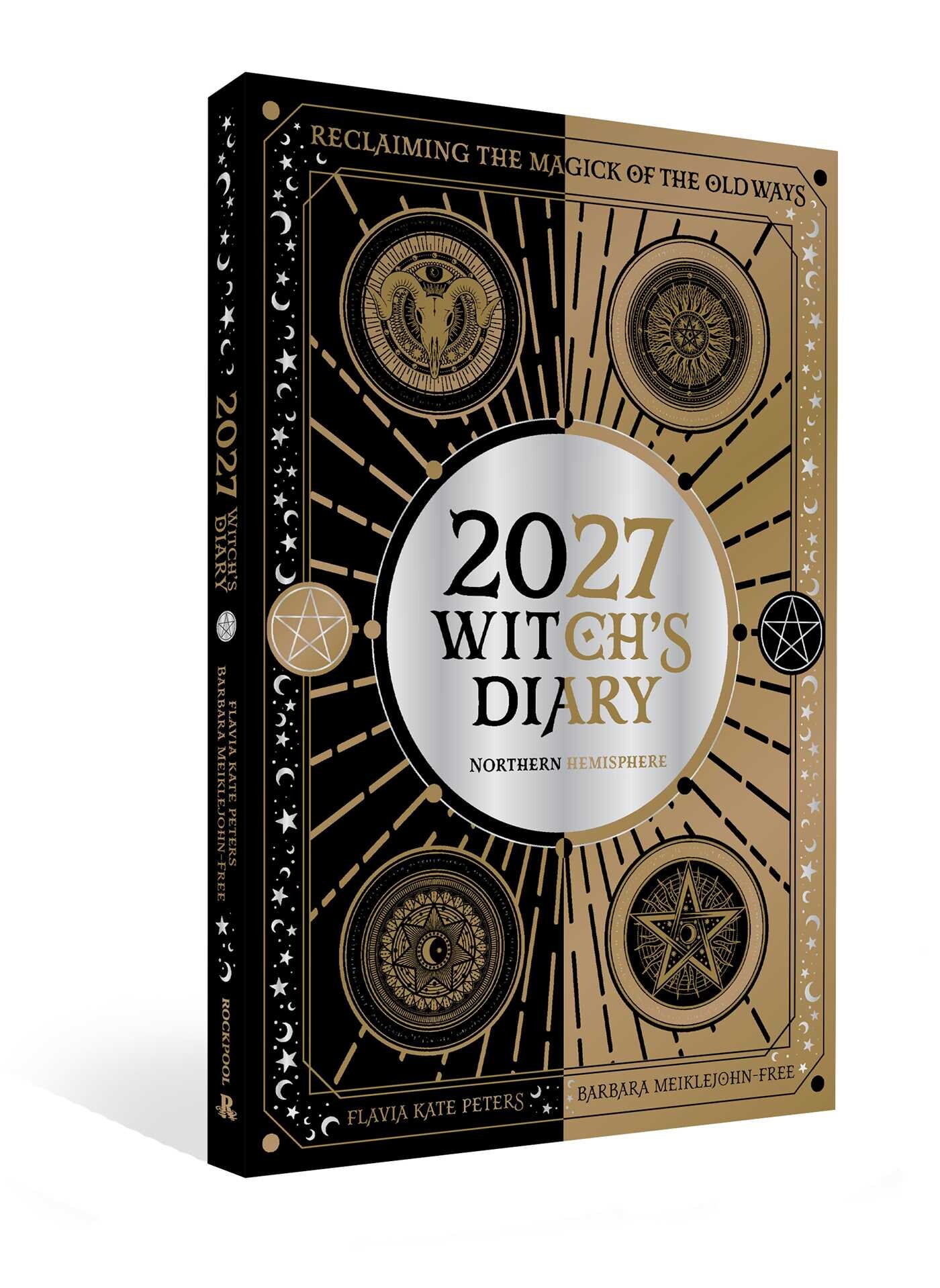 2027 Witch's Diary and Planner Calendar - Northern Hemisphere - Book ...