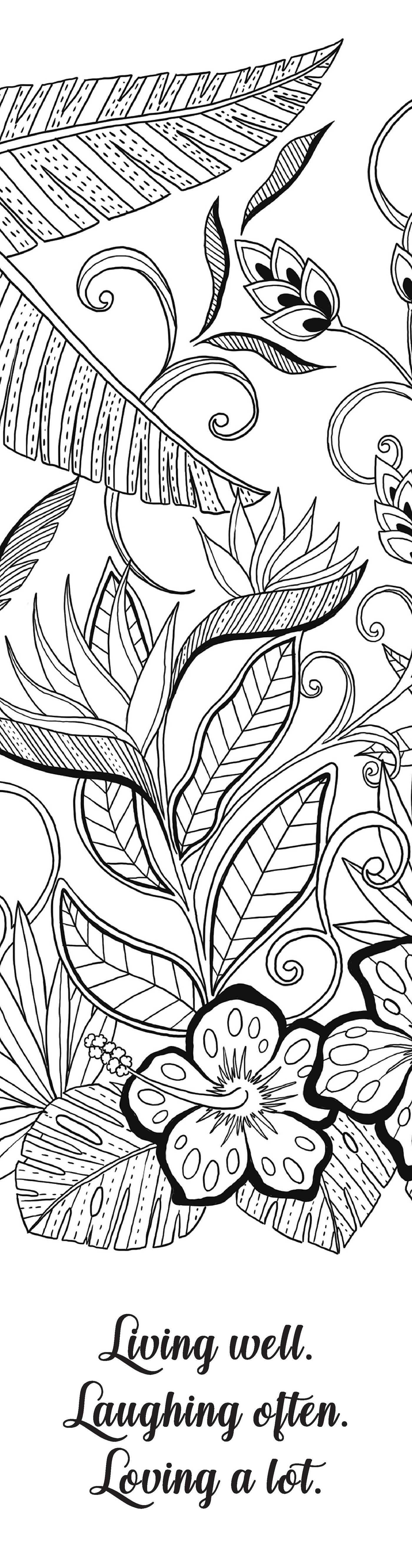 Mantras Coloring Bookmarks | Book by Rockpool Publishing | Official ...