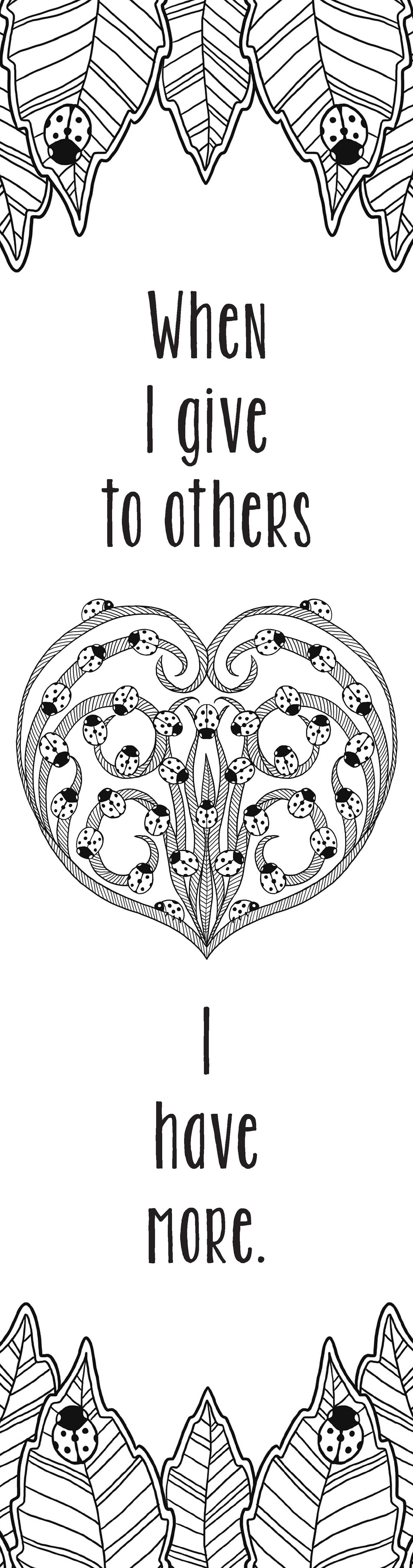 Mantras Coloring Bookmarks | Book by Rockpool Publishing | Official ...
