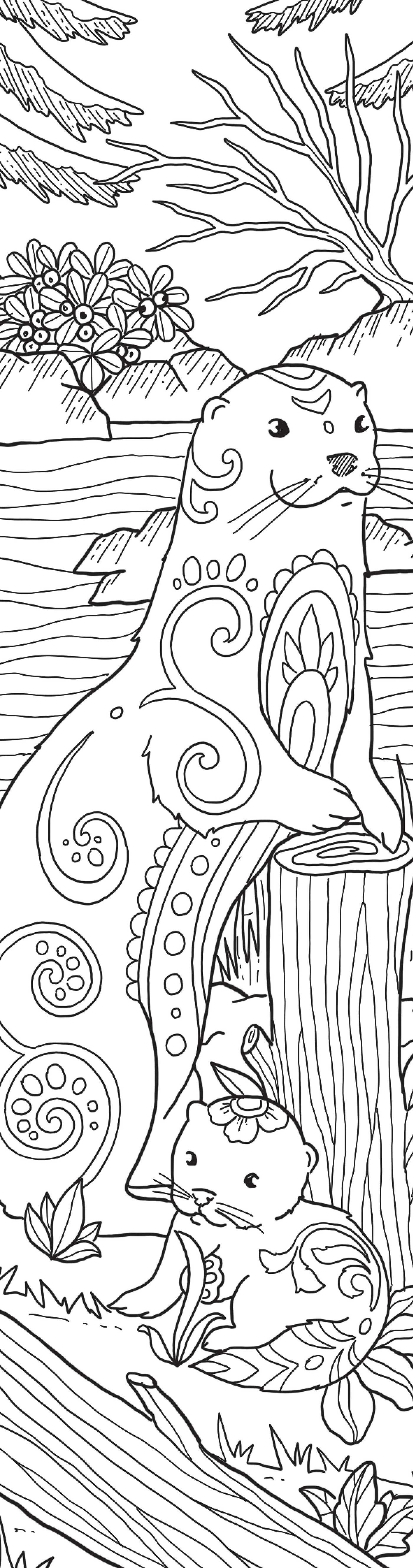 Animals Coloring Bookmarks | Book by Rockpool Publishing | Official ...