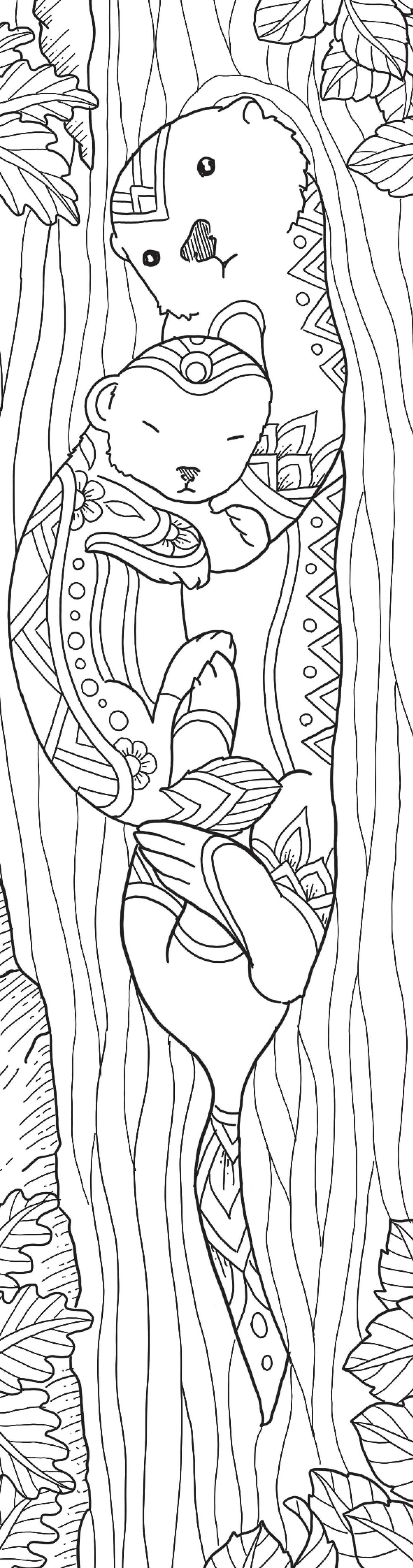 Animals Coloring Bookmarks | Book by Rockpool Publishing | Official ...