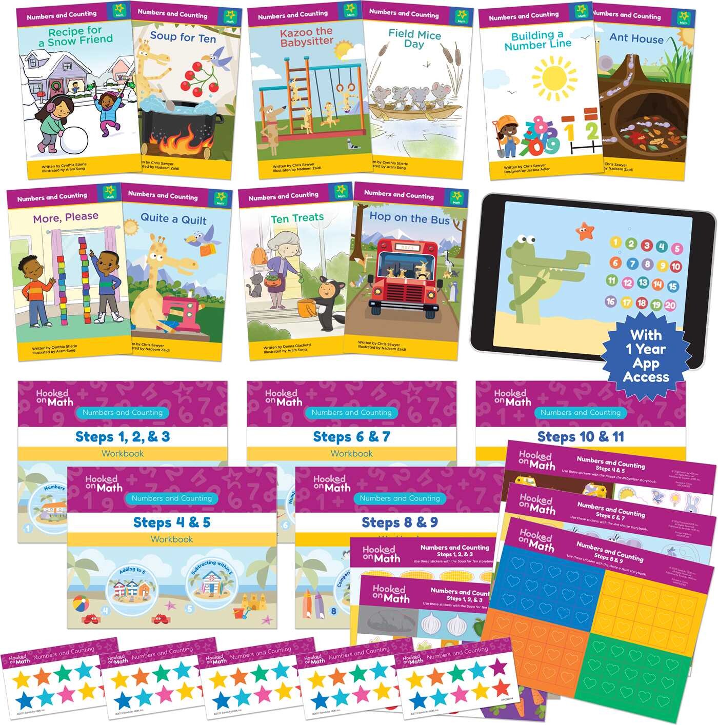 Hooked on Math Numbers & Counting Kit | Book by Hooked on Phonics ...
