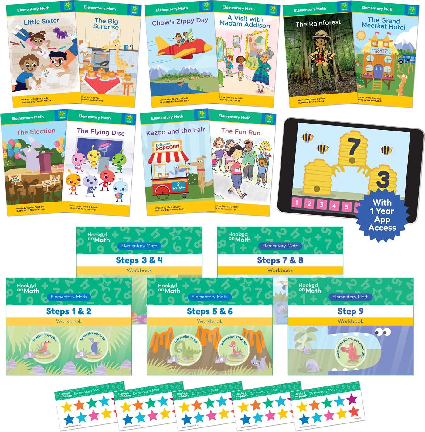 Hooked on Math Elementary Math | Book by Hooked on Math | Official ...