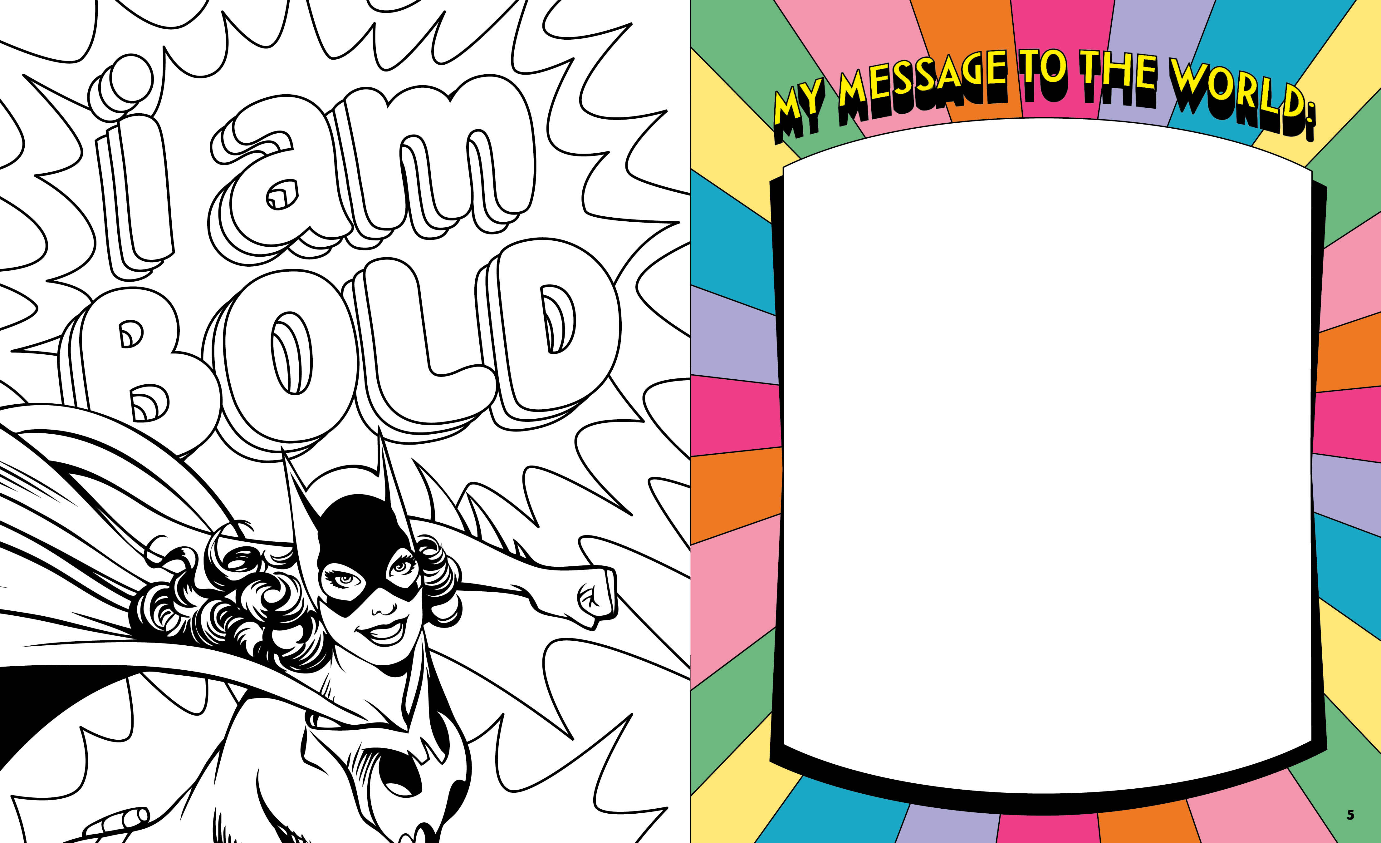 DC Super Heroes: Color Me Powerful! | Book by Sarah Parvis | Official ...