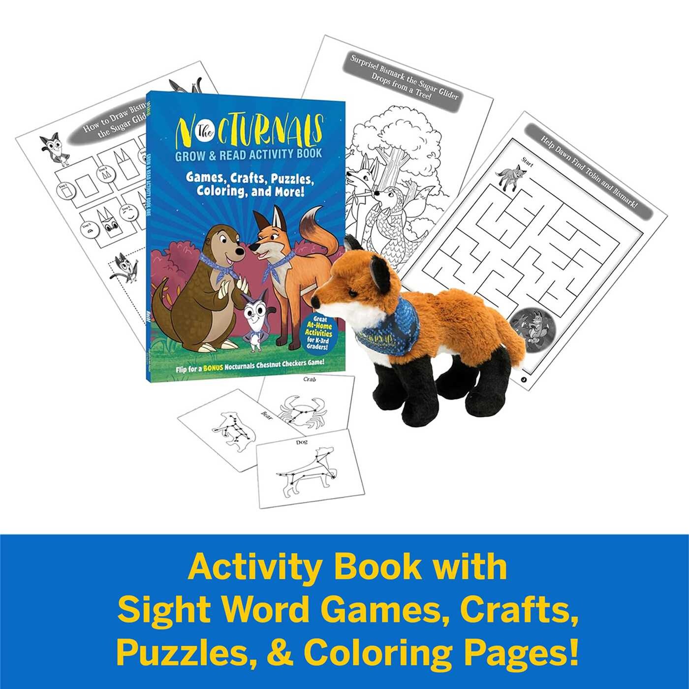 The Nocturnals Grow & Read Activity Box - Book Summary & Video ...