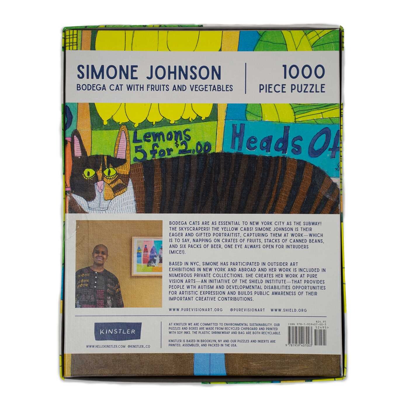 Bodega Cat with Fruits and Vegetables | Book by Simone Johnson ...