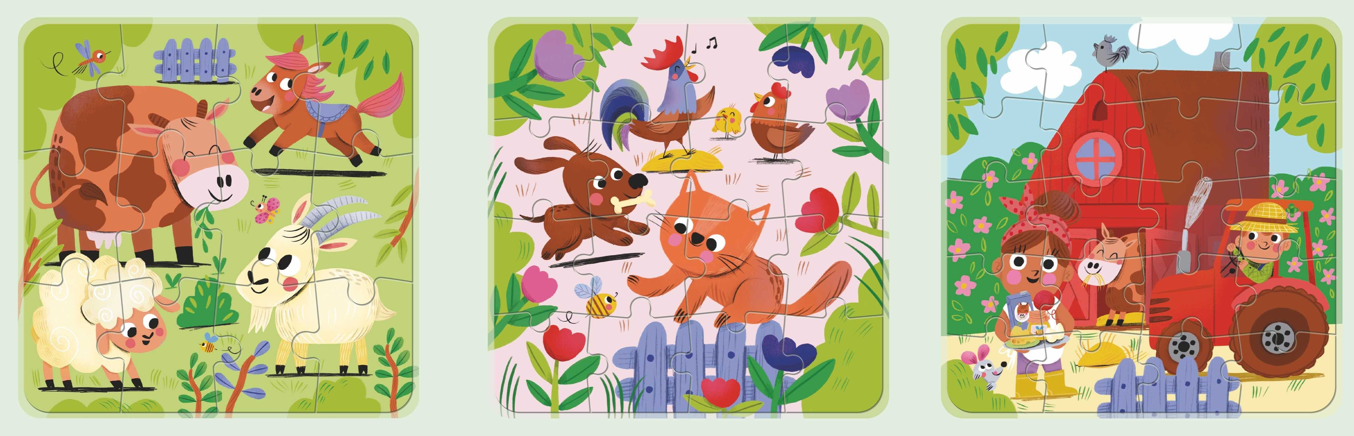 Magnetic Level-Up - On The Farm | Book by Little Genius Books ...