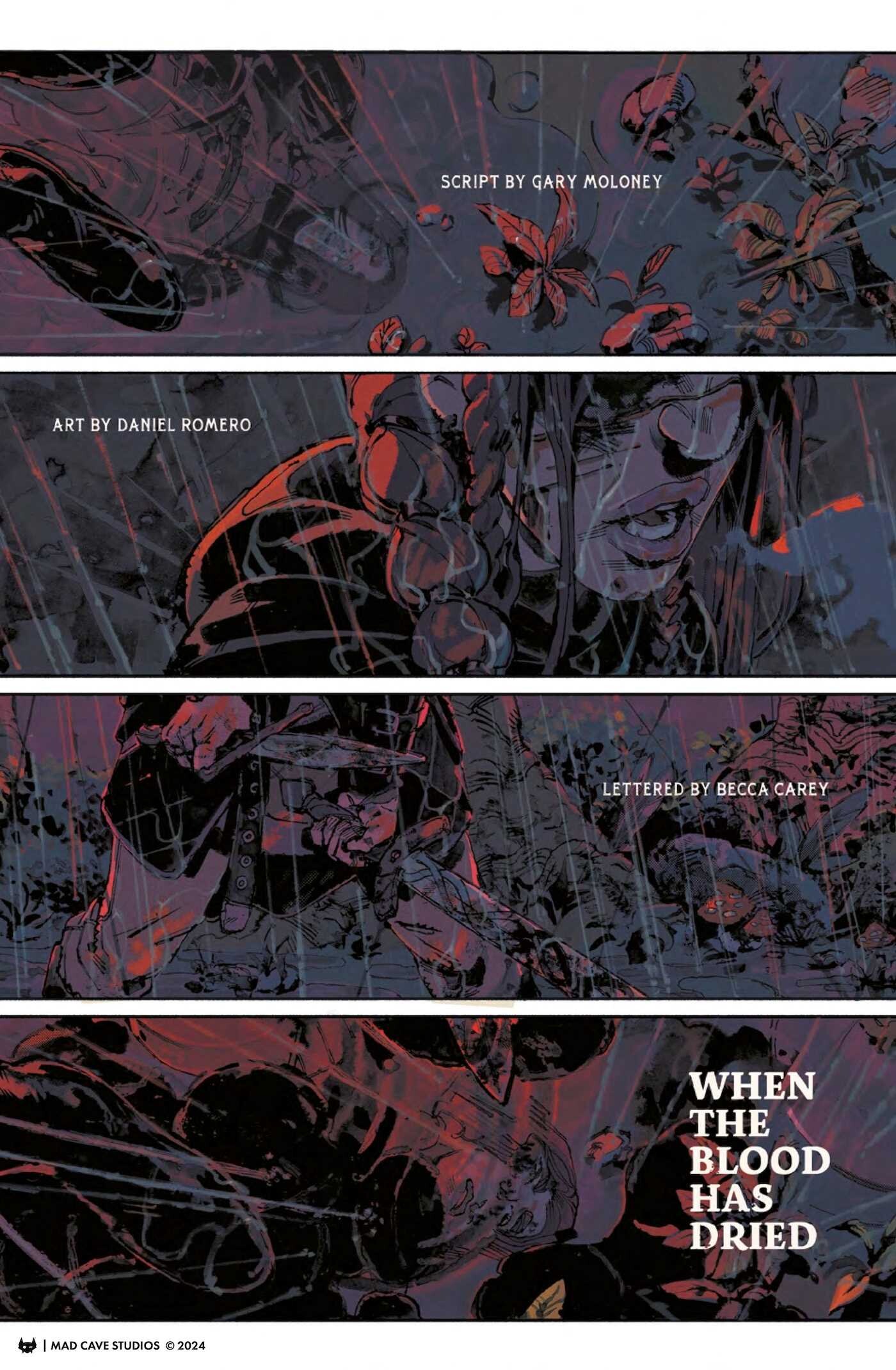 When The Blood Has Dried GN | Book by Gary Moloney, Daniel Romero ...