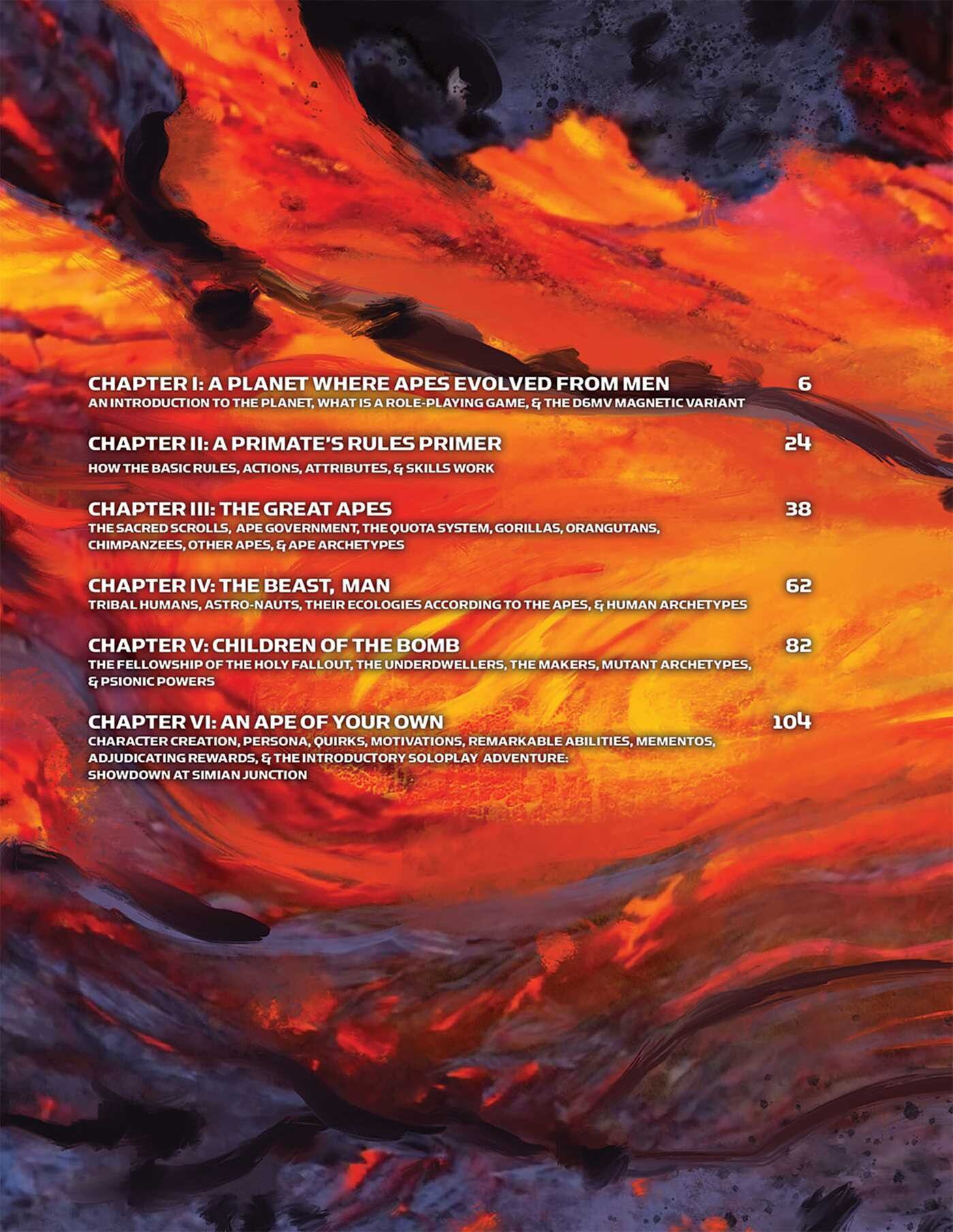 The Role-Playing Game of the Planet of the Apes Core Rulebook | Book by ...