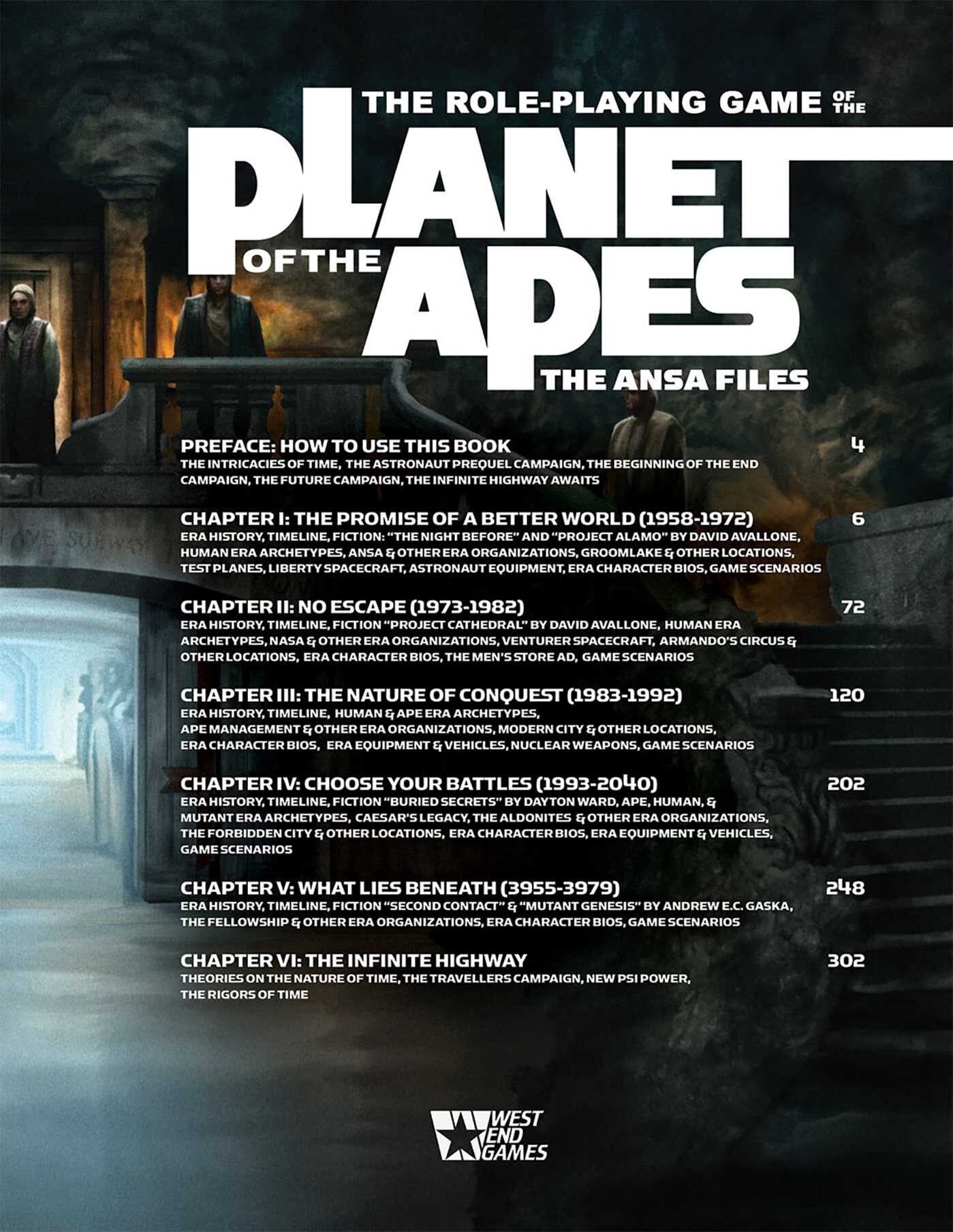 The Planet of the Apes RPG ANSA Sourcebook | Book by Andrew E. C. Gaska ...