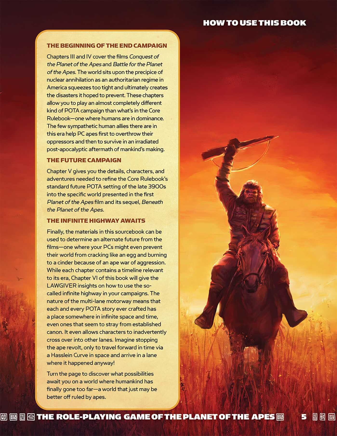 The Planet of the Apes RPG ANSA Sourcebook | Book by Andrew E. C. Gaska ...
