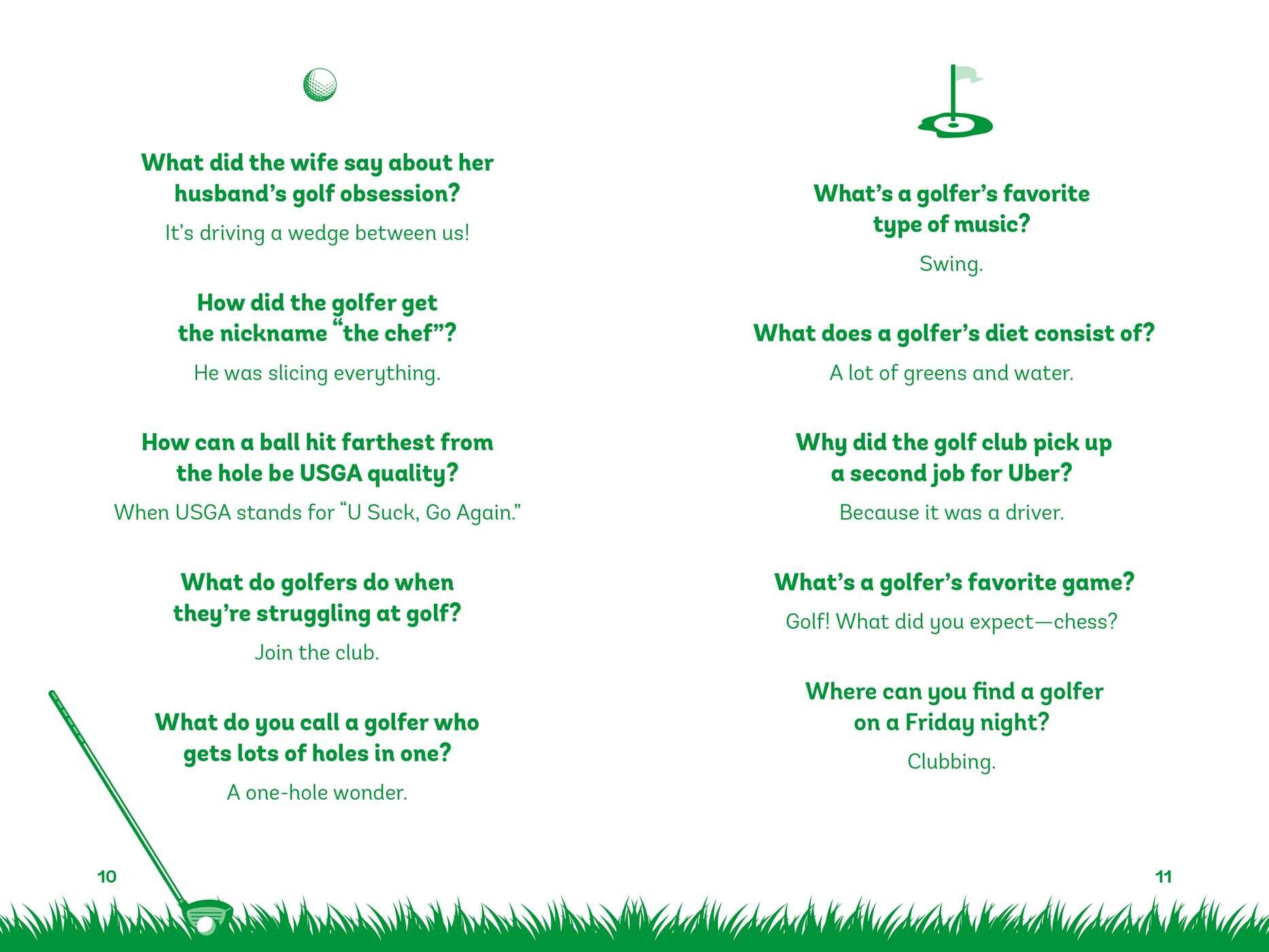 Putt-erly Hilarious Golf Jokes for Dads | Book by Jay Wallace ...