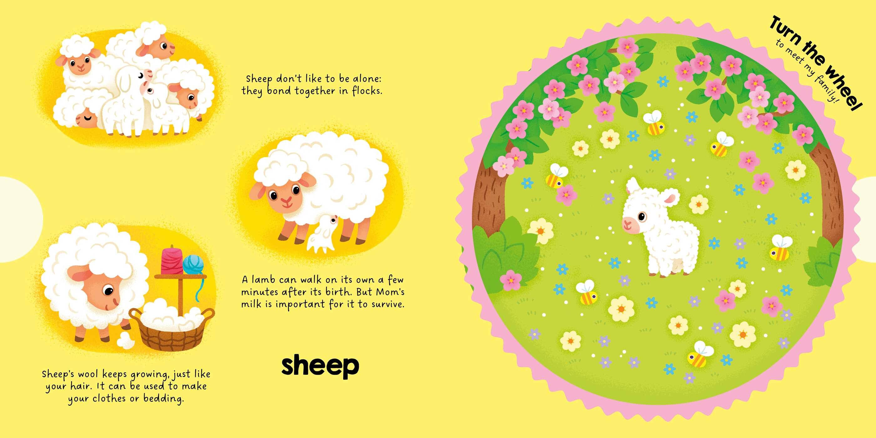 My Magic Wheel - Farm Animals | Book by Little Genius Books | Official ...