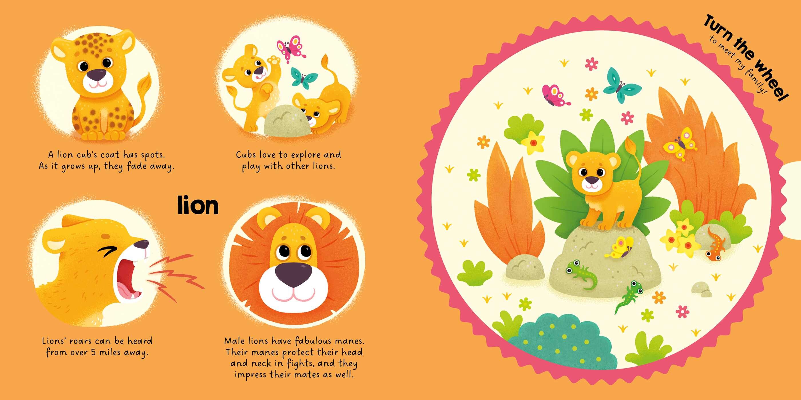My Magic Wheel - Wild Animals | Book by Little Genius Books | Official ...
