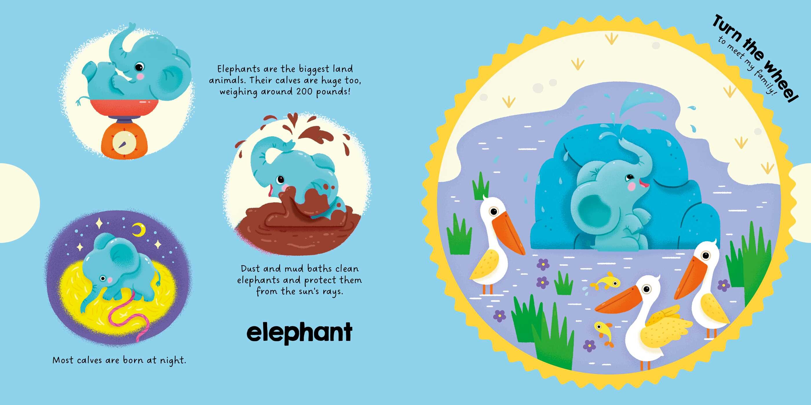 My Magic Wheel - Wild Animals | Book by Little Genius Books | Official ...