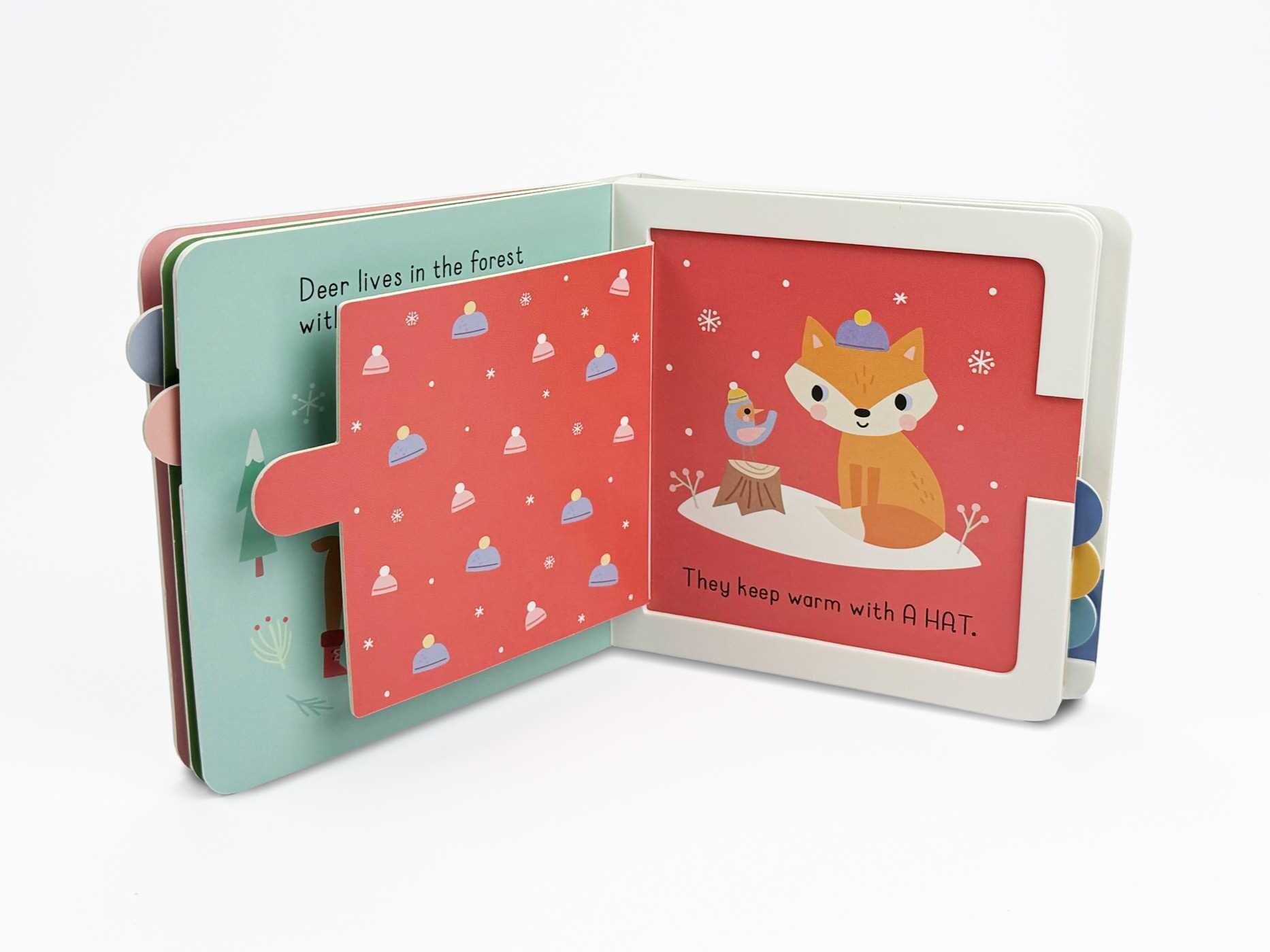 Chunky Lift-a-Flap Book - Words | Book by Little Genius Books ...
