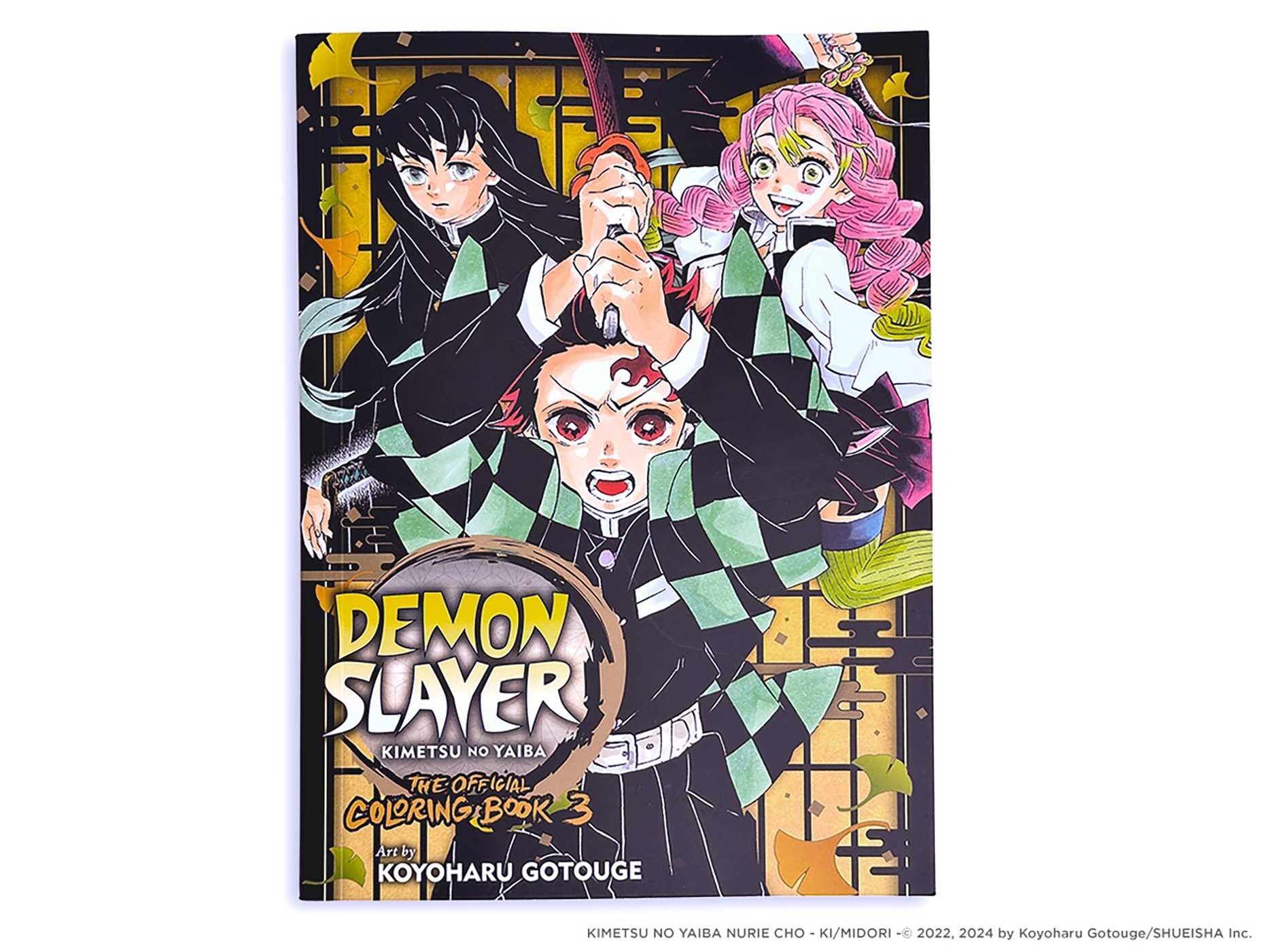 Demon Slayer: Kimetsu no Yaiba: The Official Coloring Book 3 | Book by ...