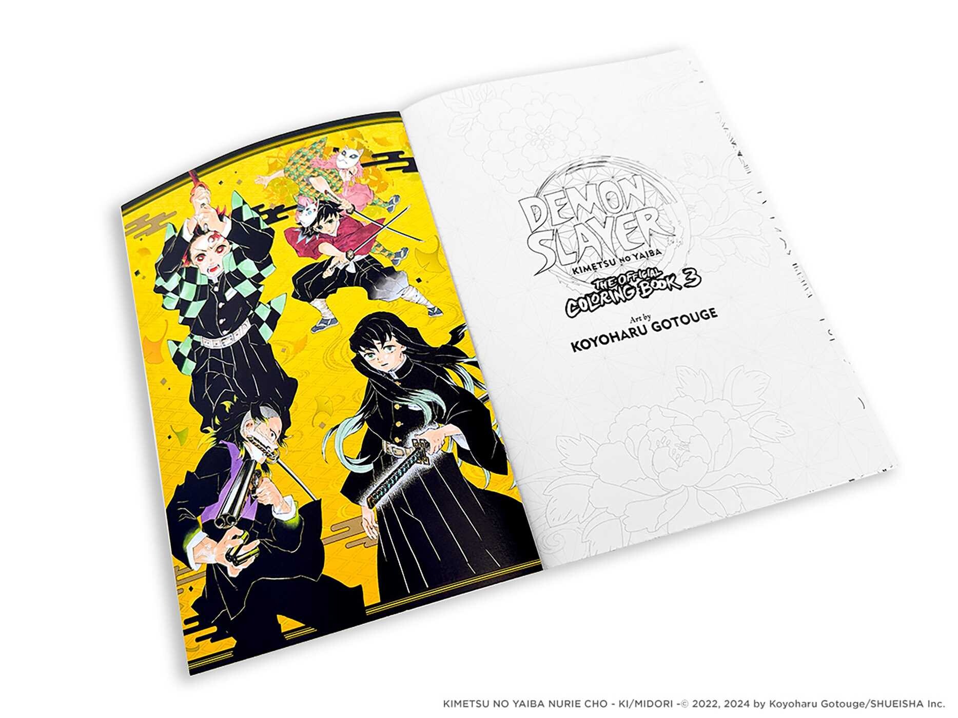 Demon Slayer: Kimetsu no Yaiba: The Official Coloring Book 3 | Book by ...