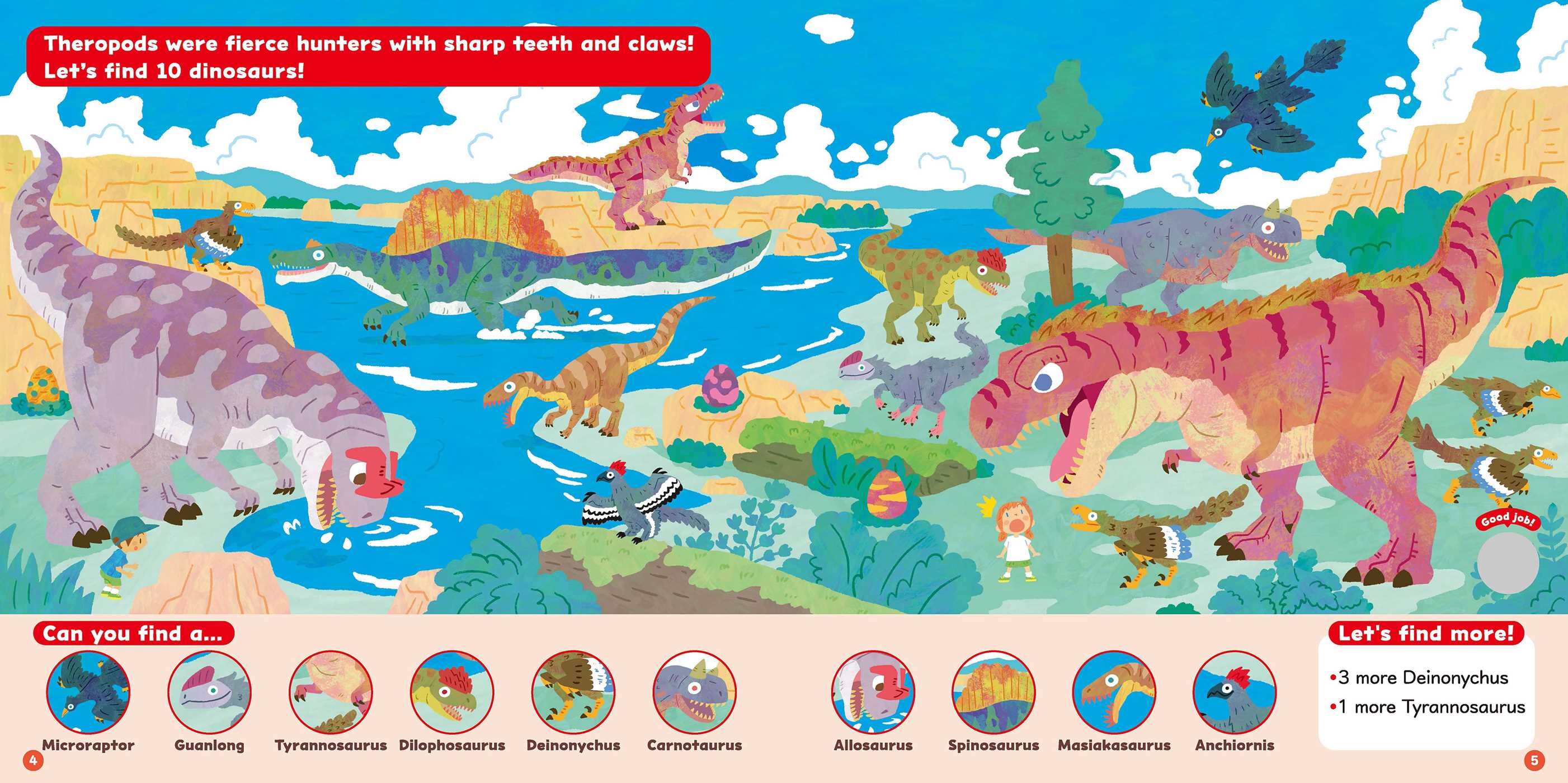 SEEK, FIND, FUN! Dinosaurs | Book by Gakken early childhood experts ...