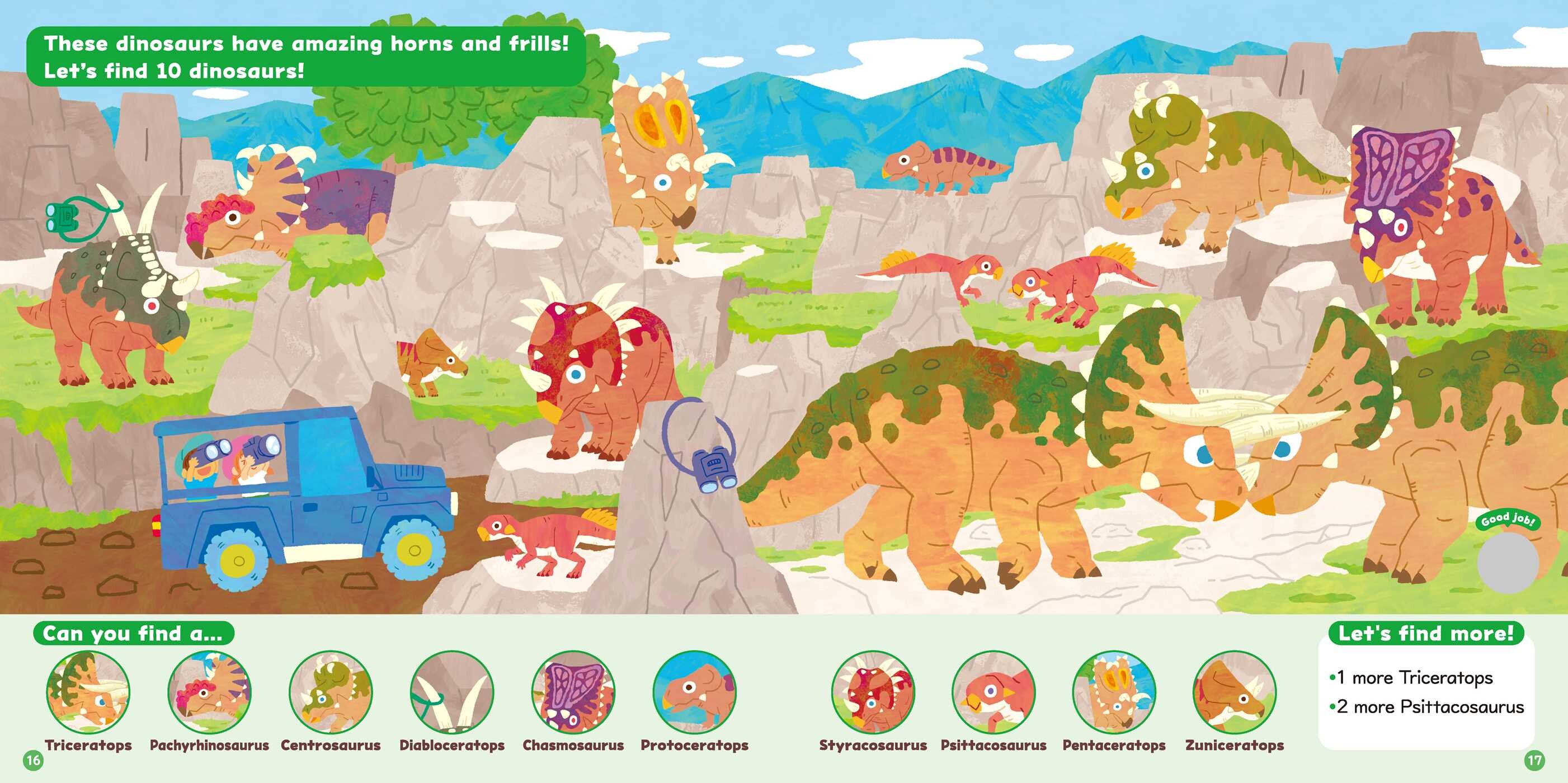 SEEK, FIND, FUN! Dinosaurs | Book by Gakken early childhood experts ...
