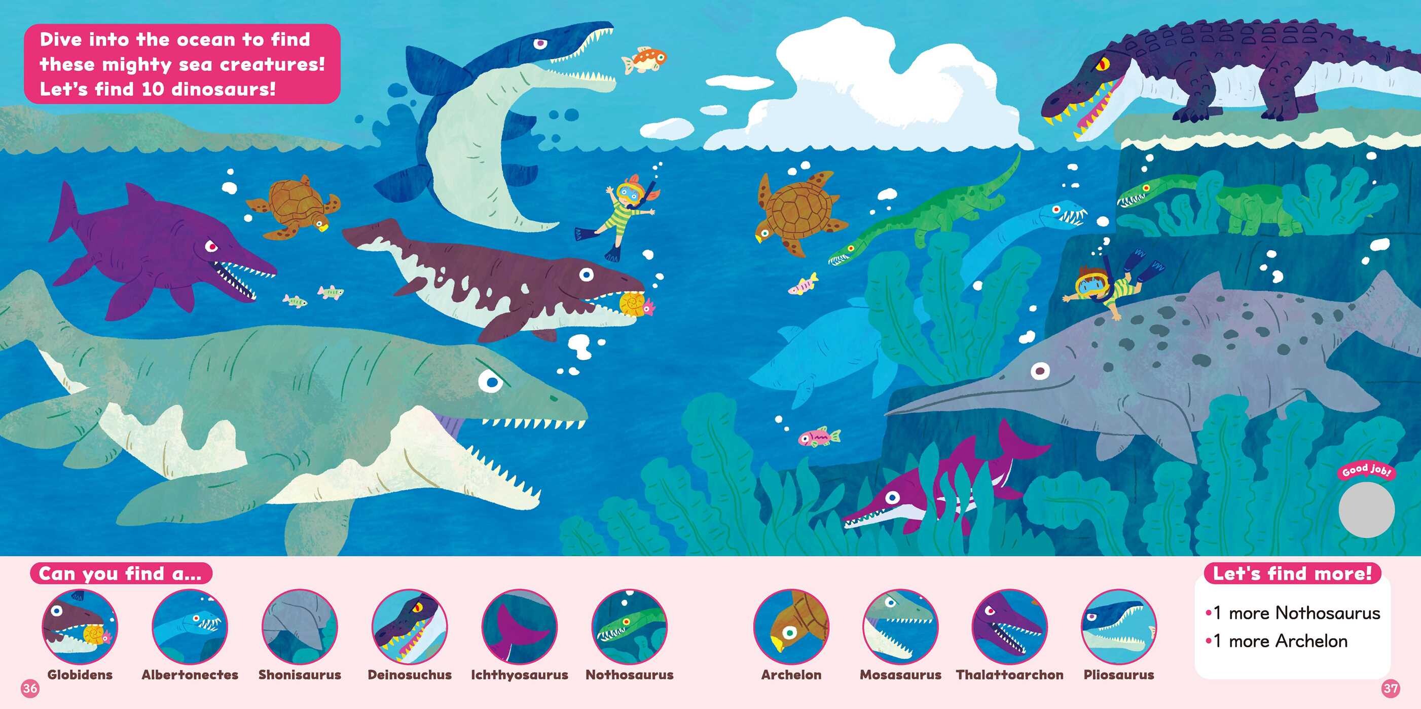 SEEK, FIND, FUN! Dinosaurs | Book by Gakken early childhood experts ...