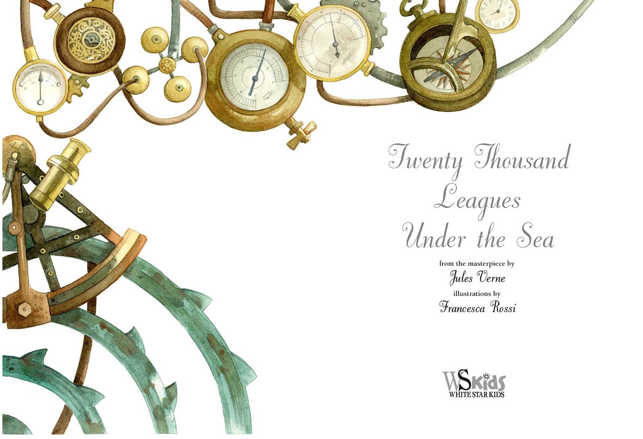Twenty Thousand Leagues Under the Sea | Book by Jules Verne, Francesca ...