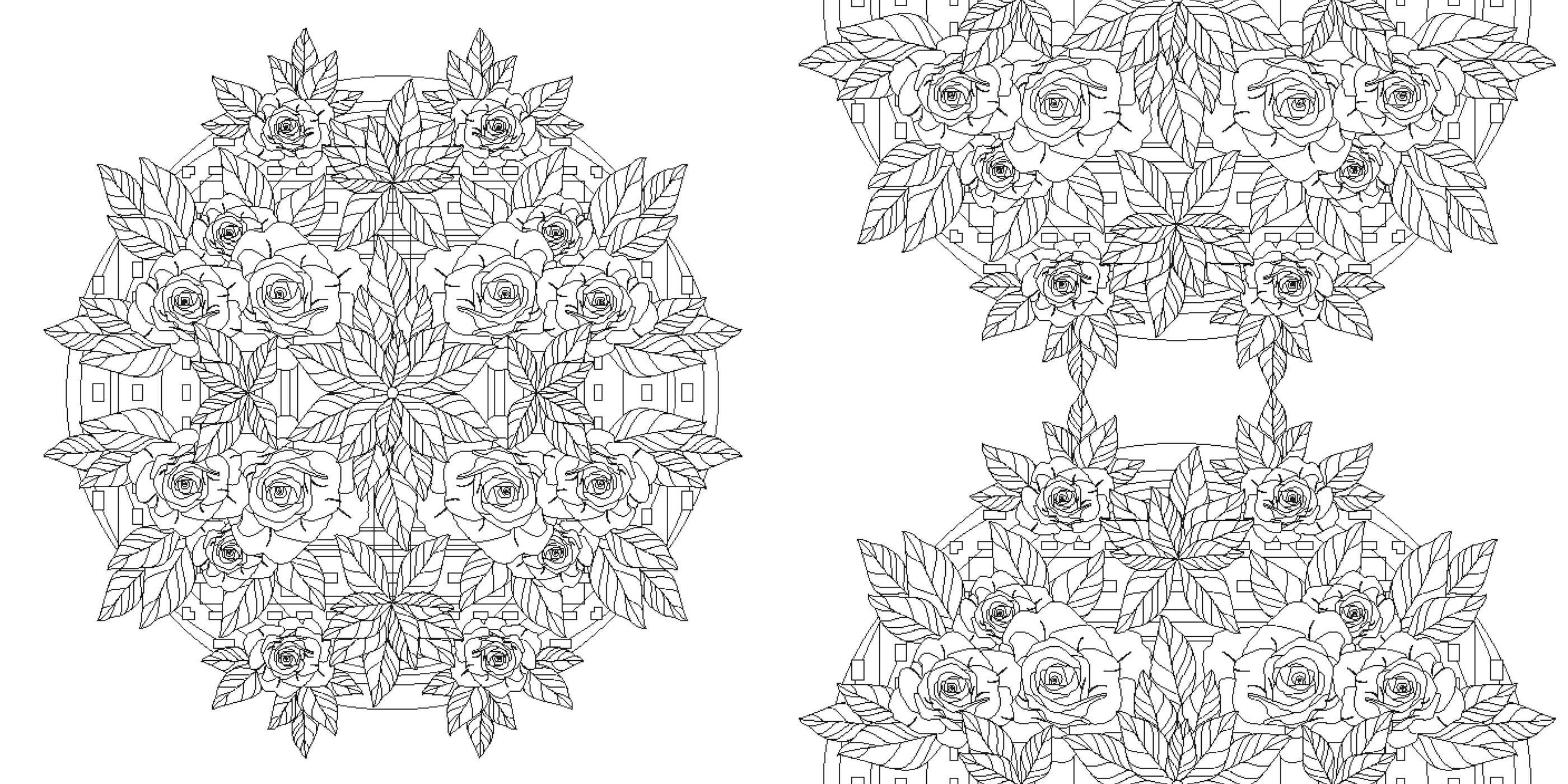Floral Mandalas Coloring Book | Book by Sara Muzio | Official Publisher ...