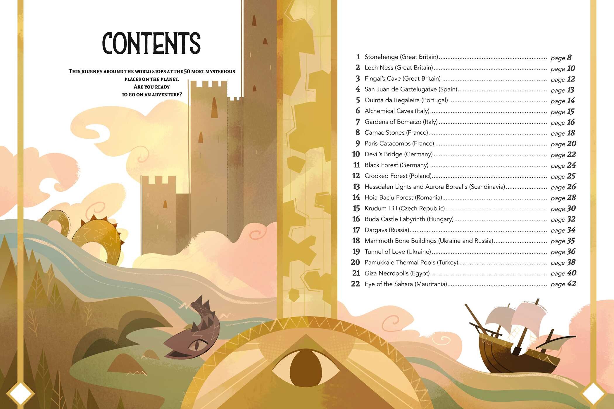 The 50 Most Mysterious Places Ever | Book by Brian Freschi, Domenico ...