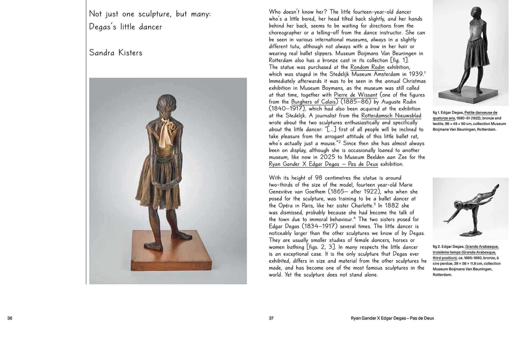 Ryan Gander X Edgar Degas | Book by Ryan Gander, Brigitte Bloksma ...