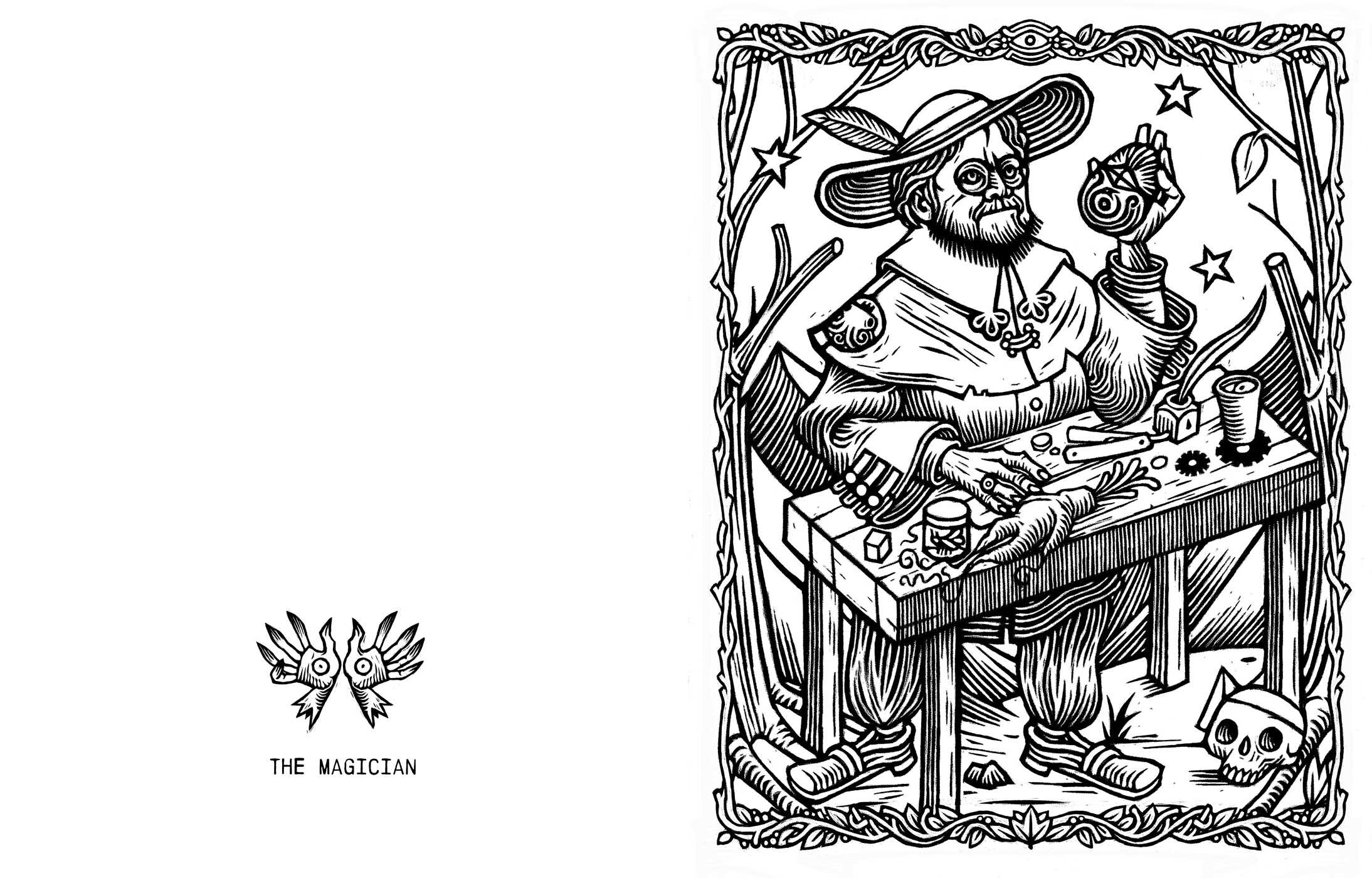 Tarot del Toro Coloring Book | Book by Insight Editions | Official ...