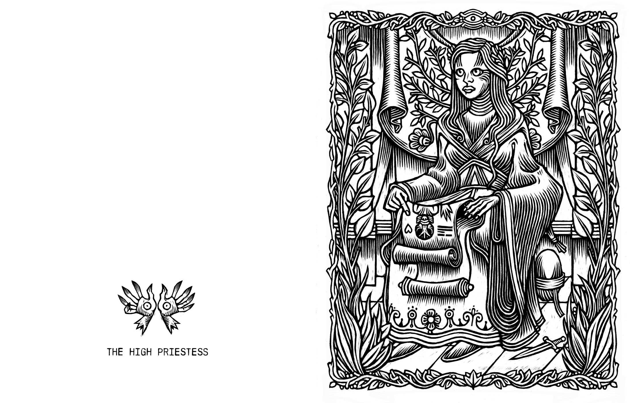 Tarot del Toro Coloring Book | Book by Insight Editions | Official ...