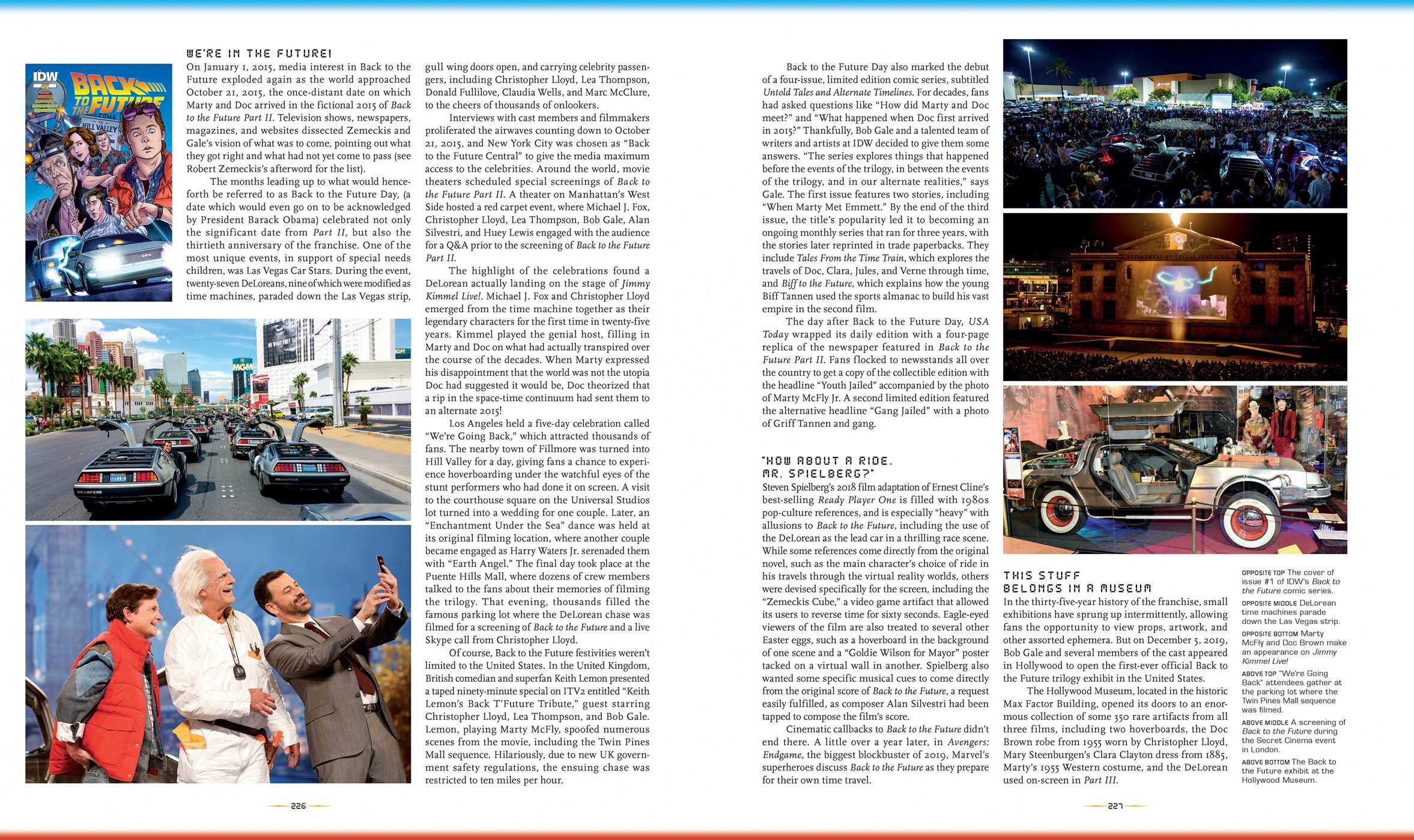 Back to the Future Ultimate Visual History | Book by Michael Klastorin ...