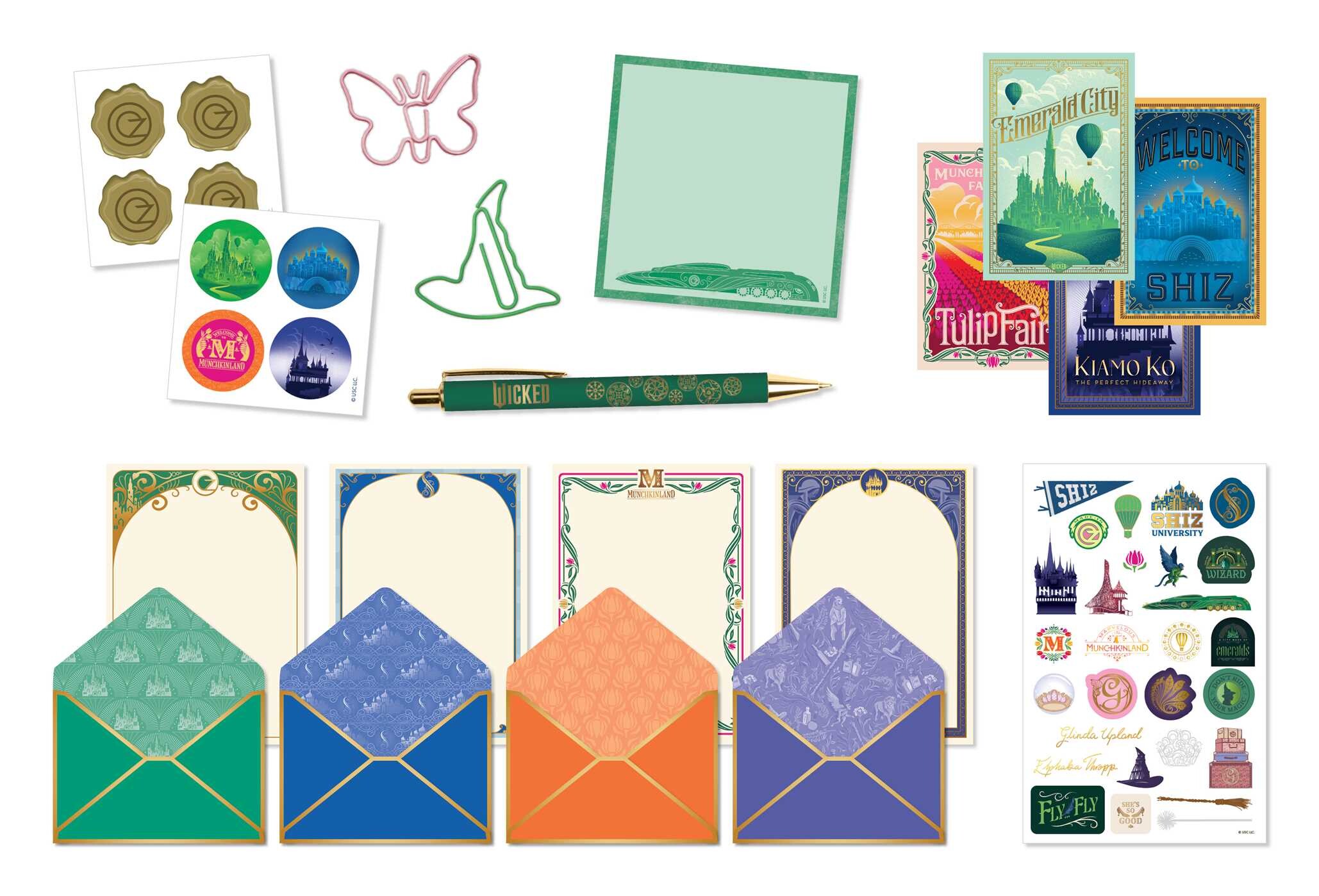 Wicked Deluxe Stationery Set | Book by Insight Editions | Official ...