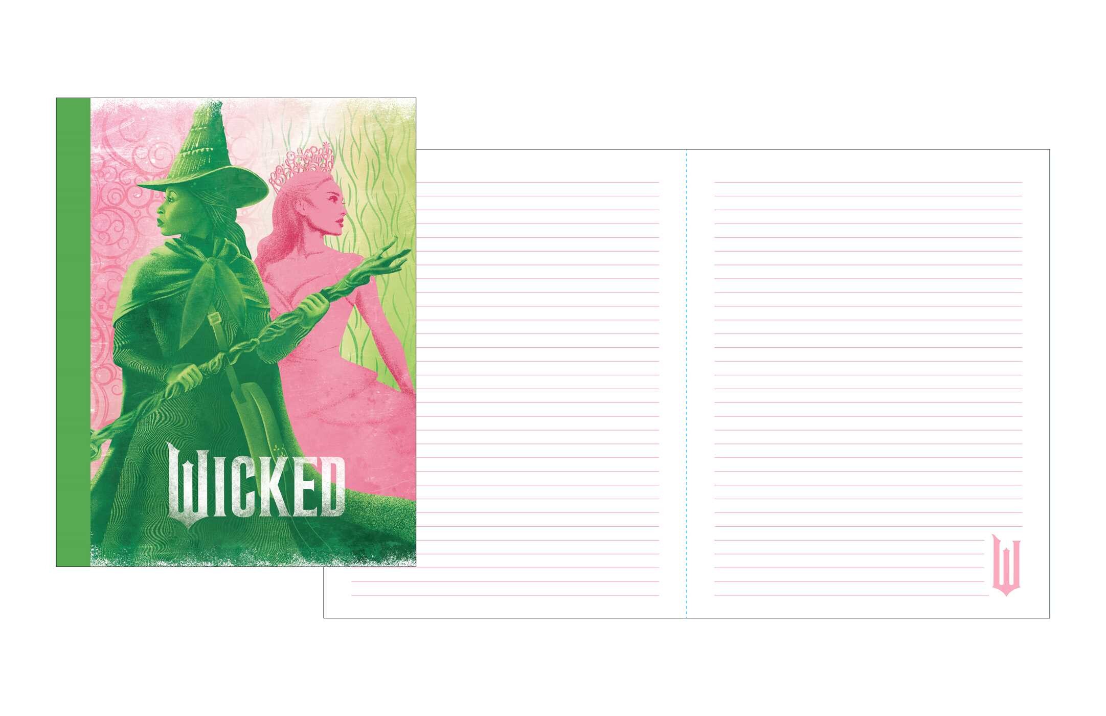 Wicked Pink & Green Composition Notebook Set (Set of 2) | Book by ...