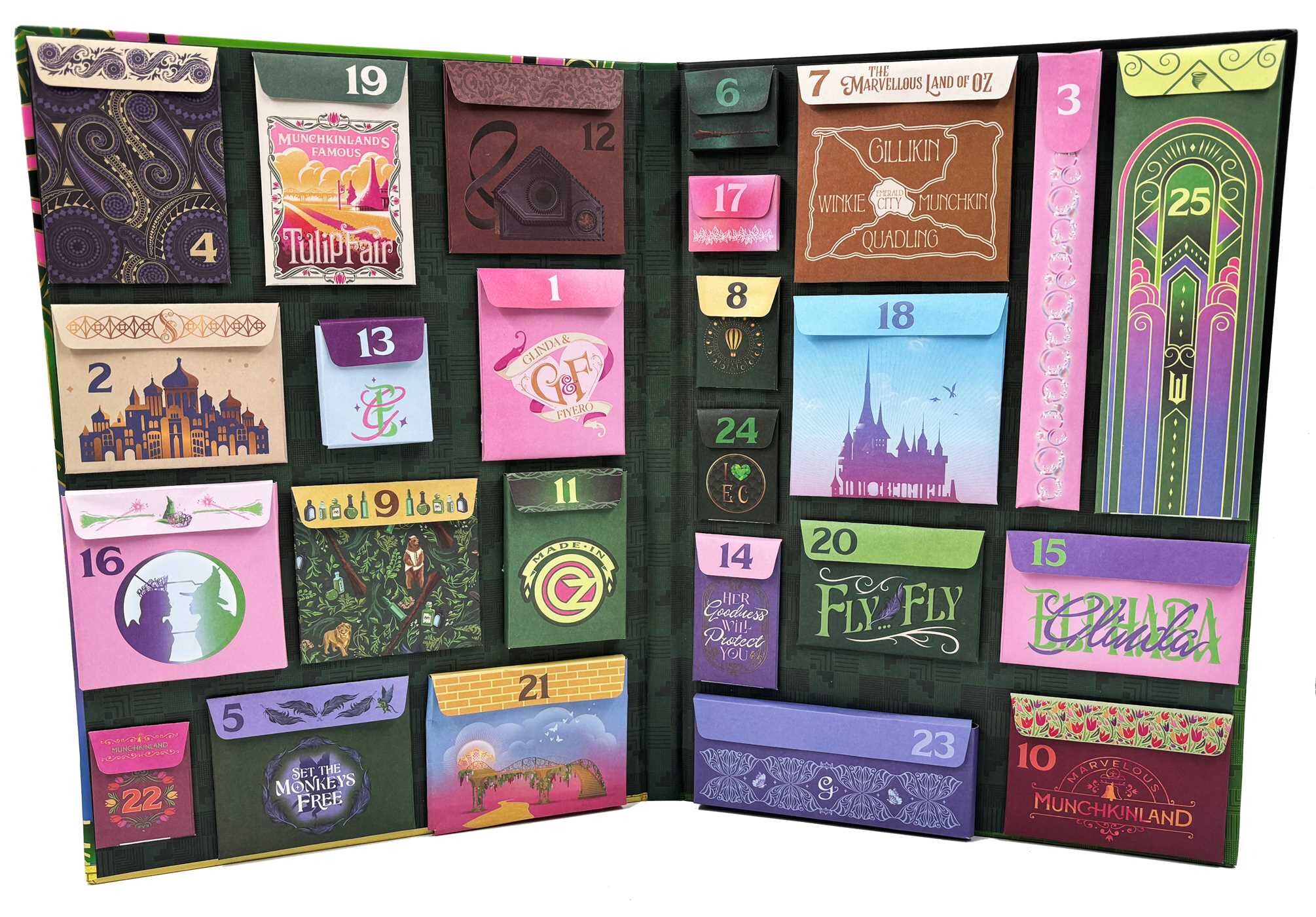 Wicked For Good: The Official Advent Calendar - Book Summary & Video ...