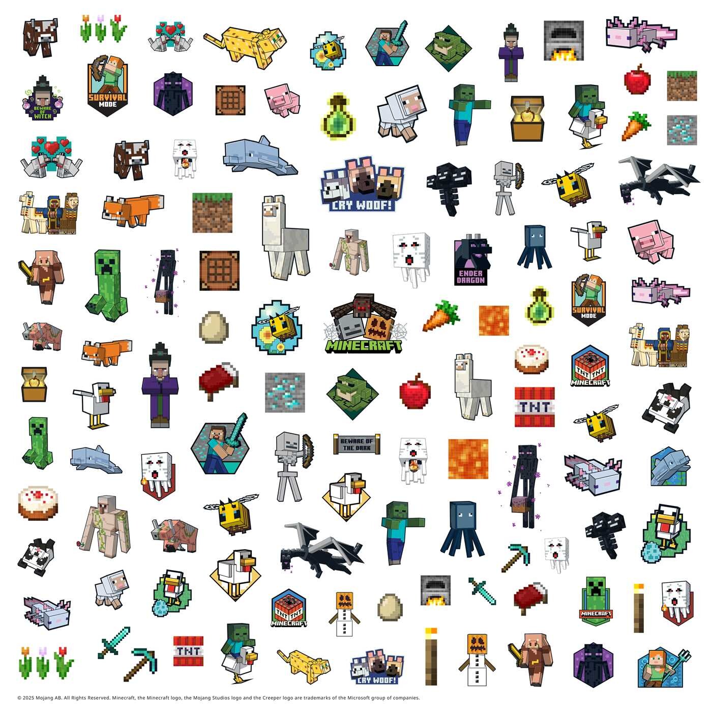 2026 Minecraft Family Wall Planner | Book by Insight Editions ...