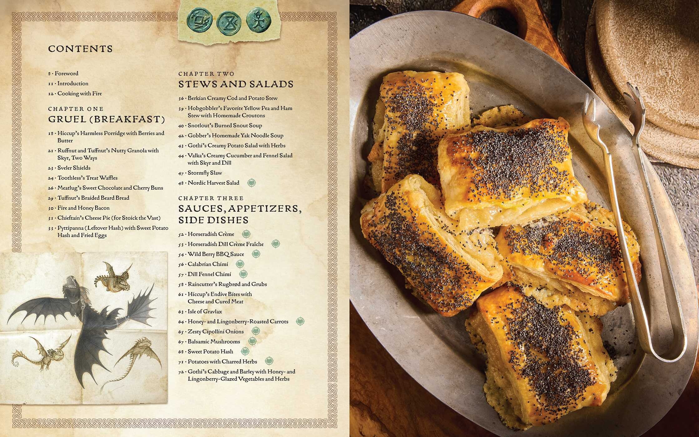 DreamWorks Dragons: Recipes from the Isle of Berk [Official Cookbook ...