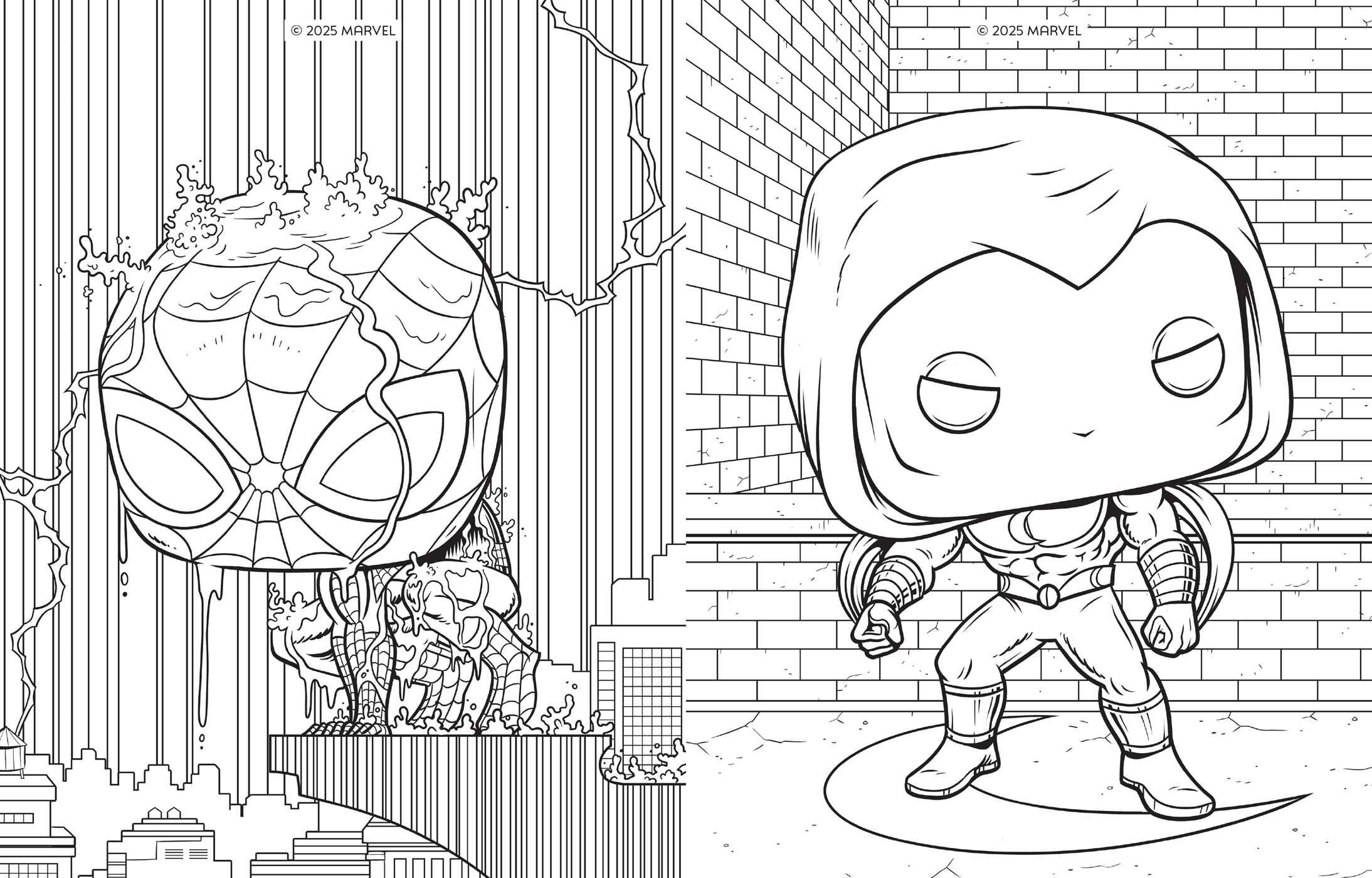 Marvel: The Official Avengers Funko POP! Coloring Book | Book by Austin ...