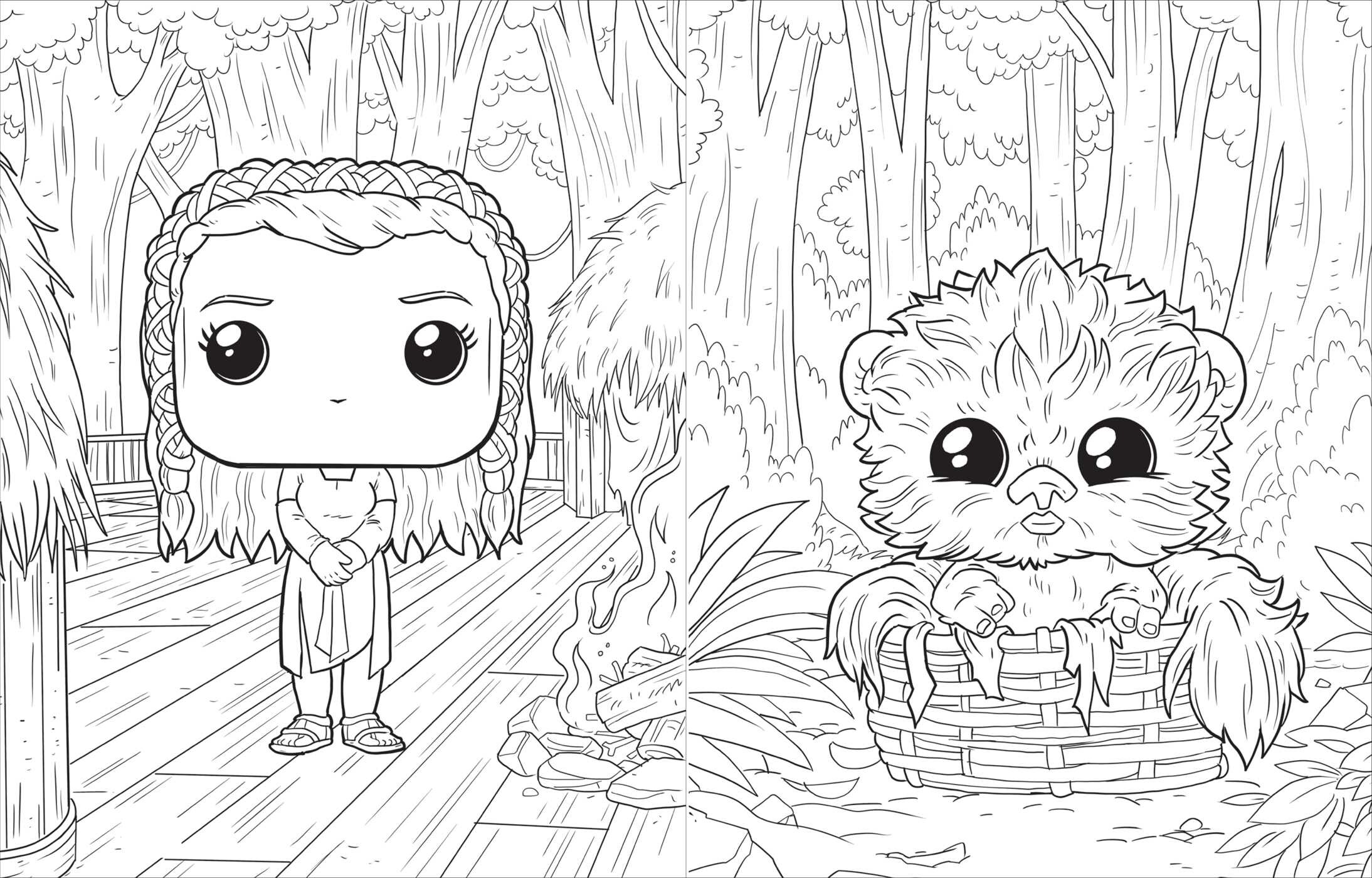 Star Wars: The Official Funko POP! Coloring Book | Book by Austin ...