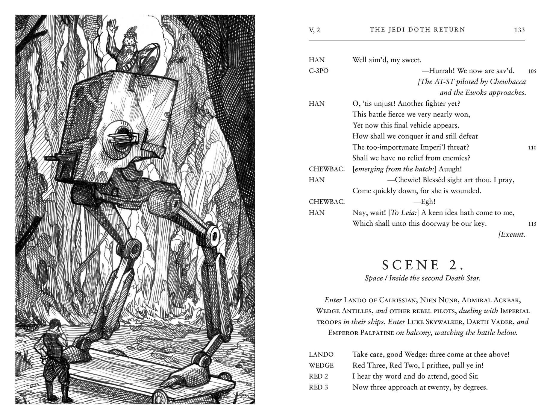 William Shakespeare's The Jedi Doth Return: Star Wars Part the Sixth ...