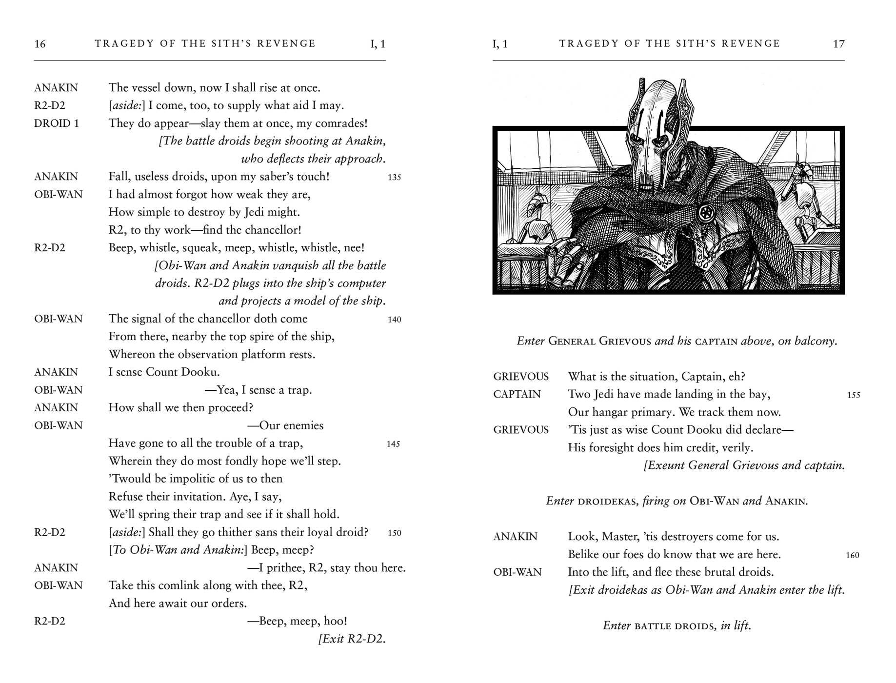 William Shakespeare's Tragedy of the Sith's Revenge: Star Wars Part the ...